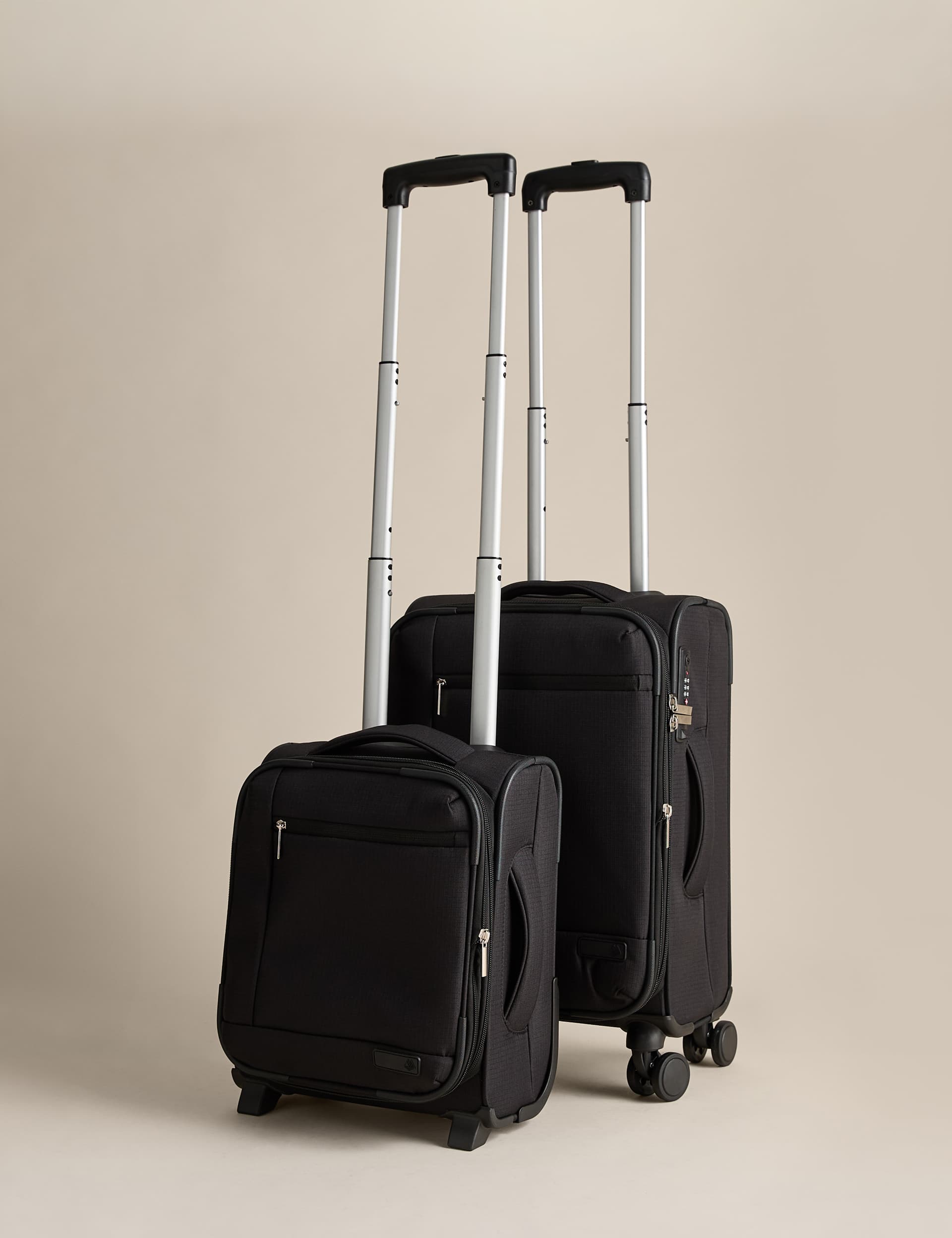 Set of 2 Seville 4 Wheel Soft Suitcases | M&S