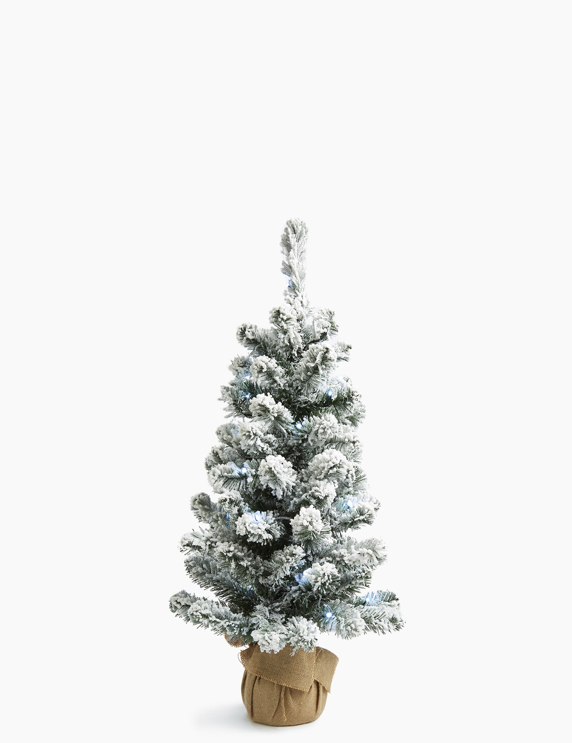 3ft Pre Lit Snowy Christmas Tree | M&S IE