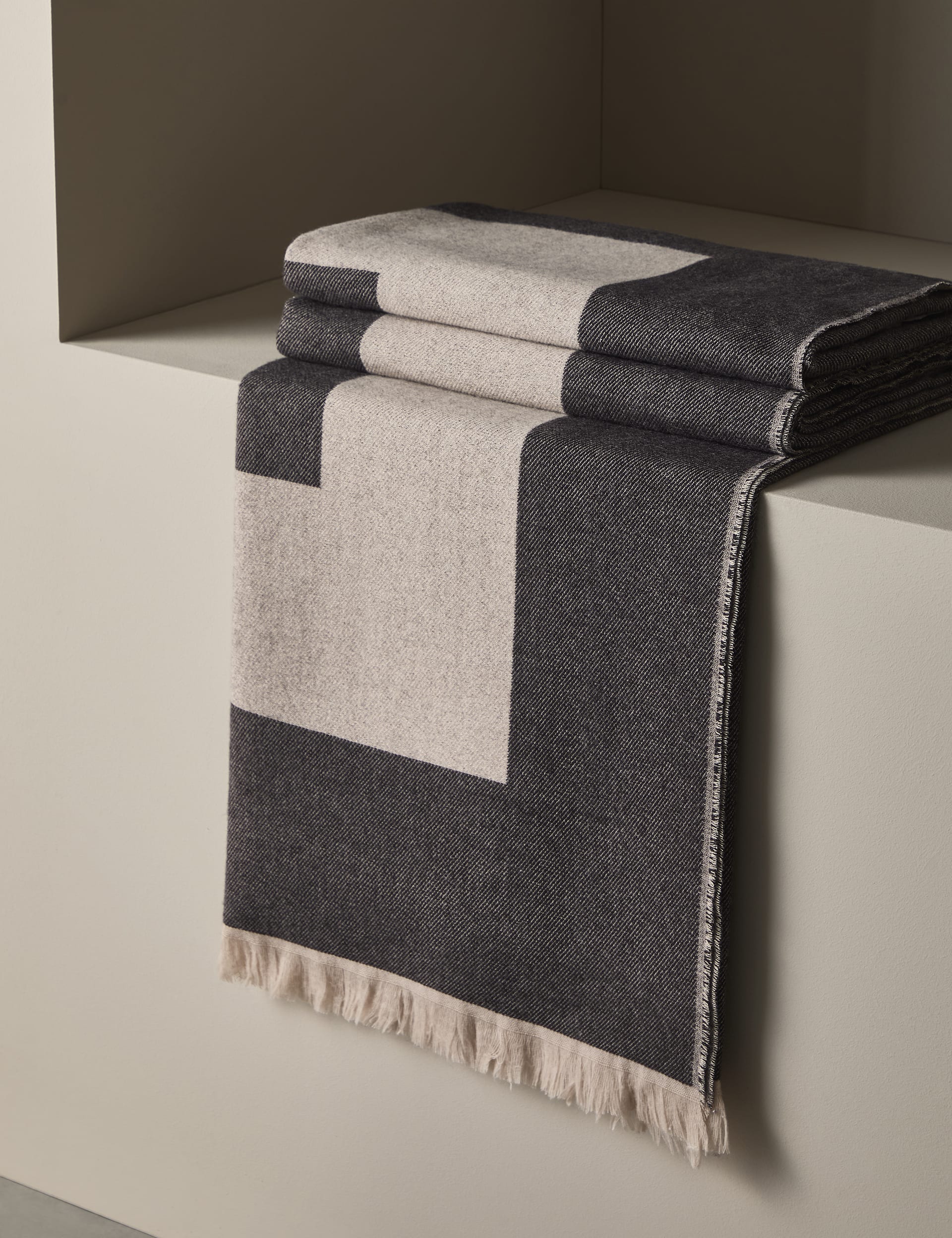 Border Throw | M&S X Kelly Hoppen | M&S