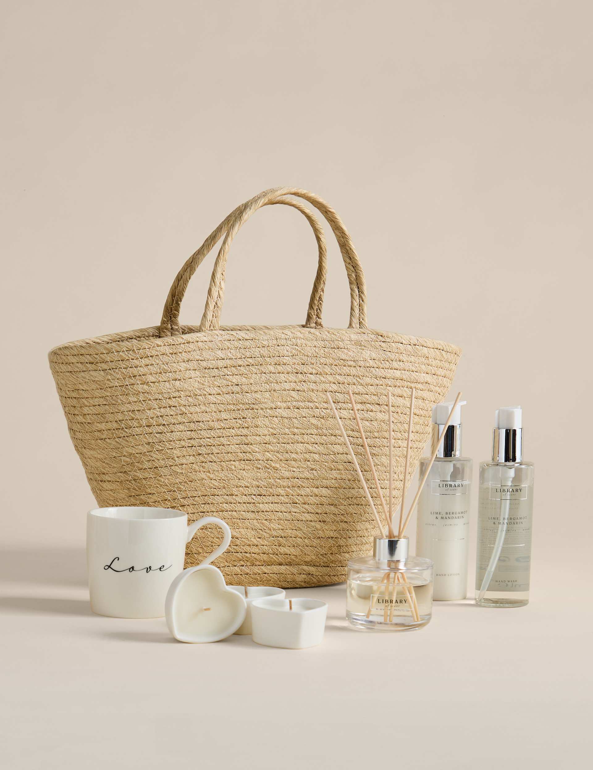 Lime, Bergamot & Mandarin New Home Gift Set | Library of Scent | M&S