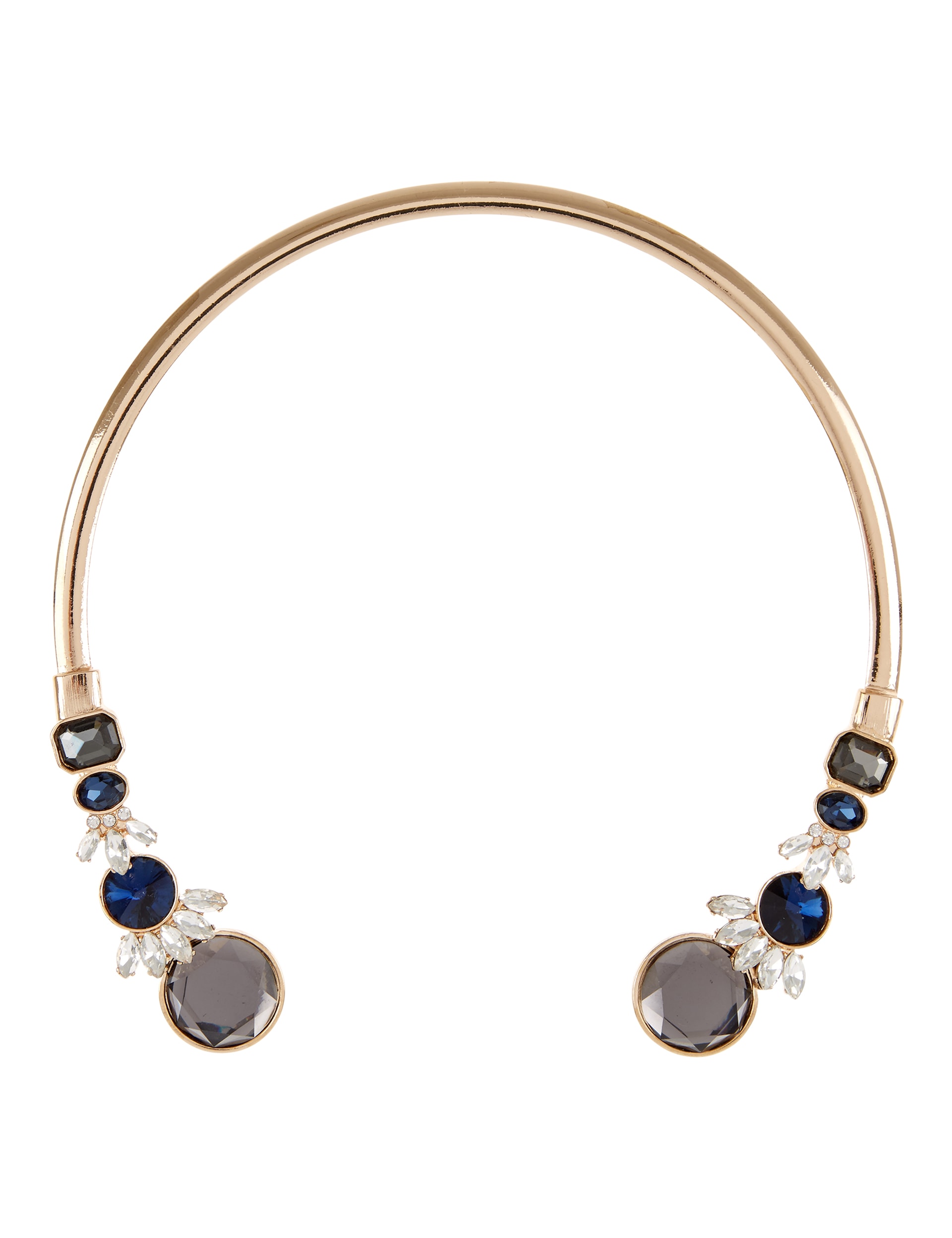 Open Torque Gem Necklace | Limited Edition | M&S