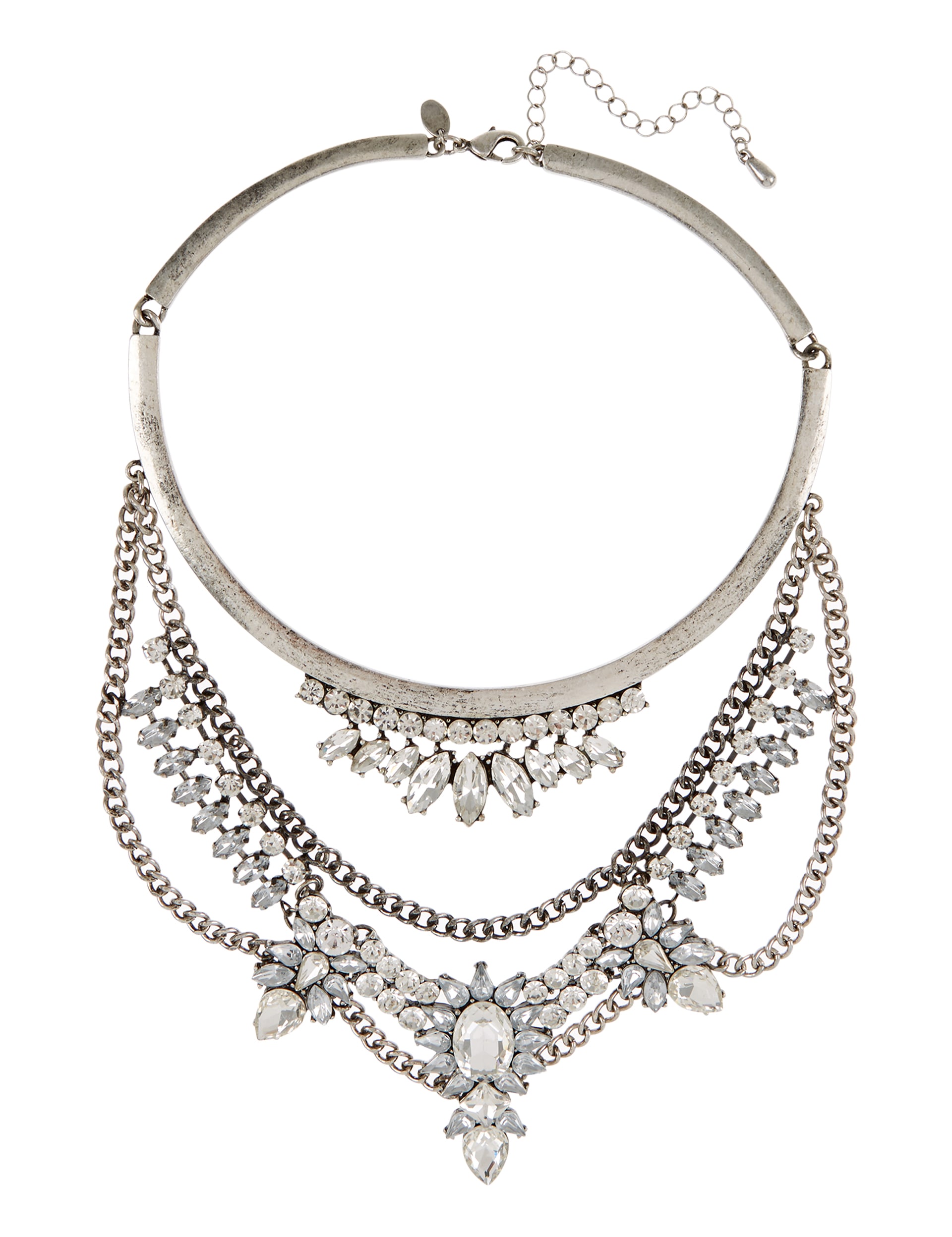 Diamanté & Jewel Collar Necklace | Limited Edition | M&S
