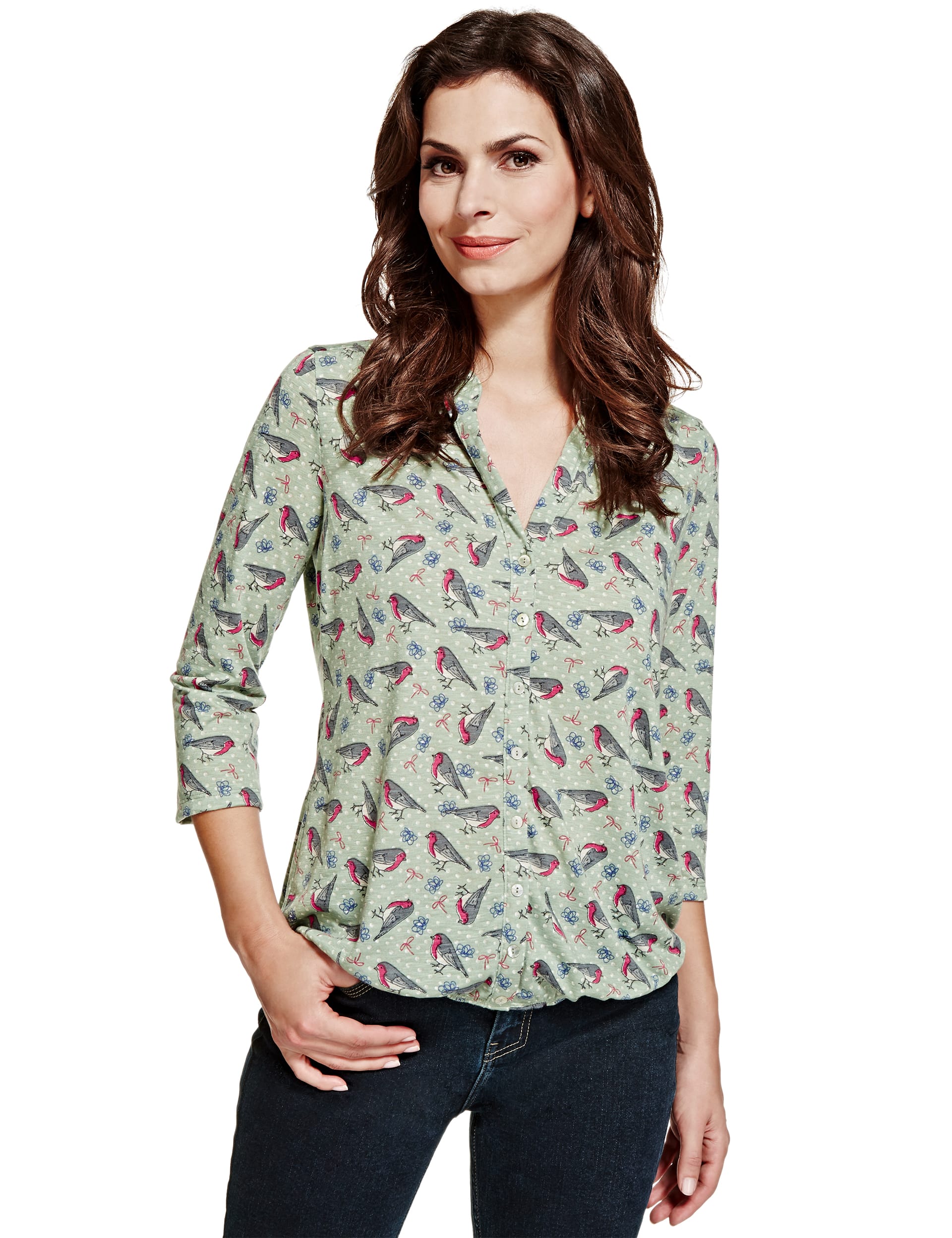 Bird Blouse Iisla & Bird Women's Top Uk 8 Black 100% Viscose