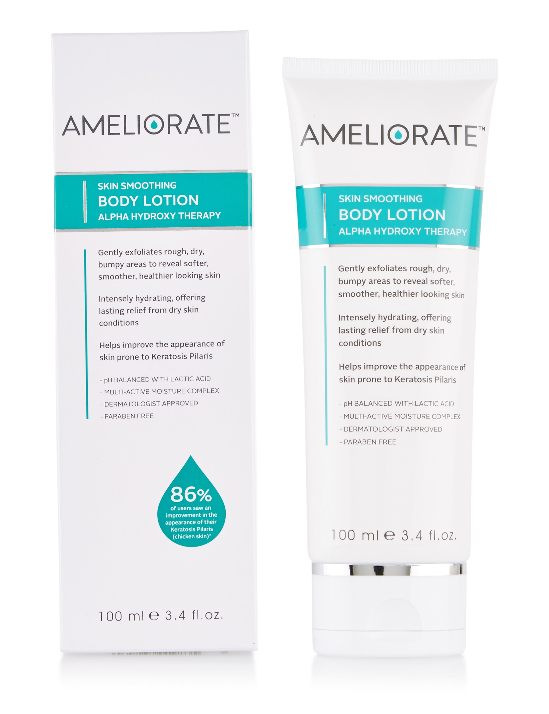 Skin Smoothing Body Lotion 100ml | Ameliorate® | M&S