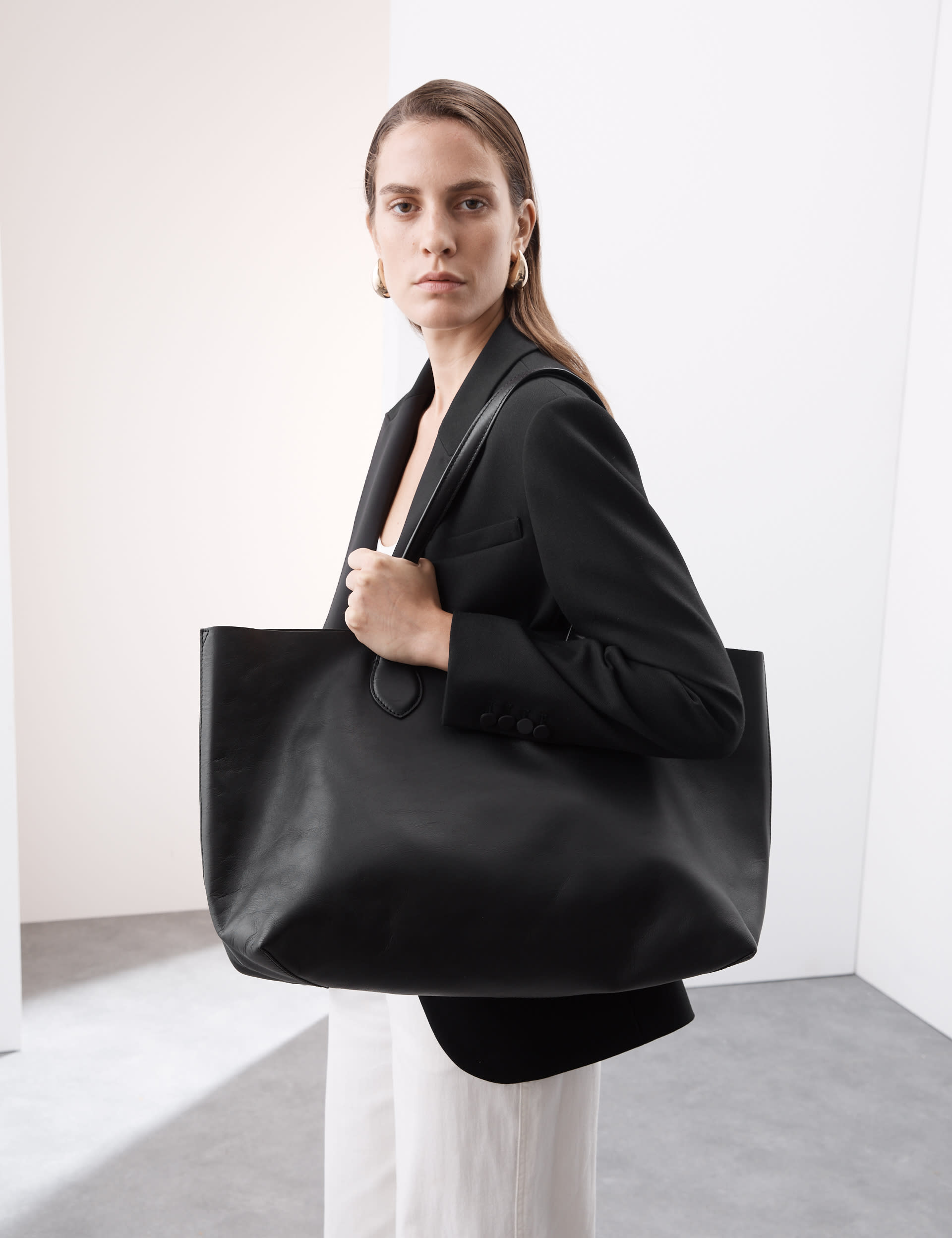 Leather Tote Bag | Autograph | M&S