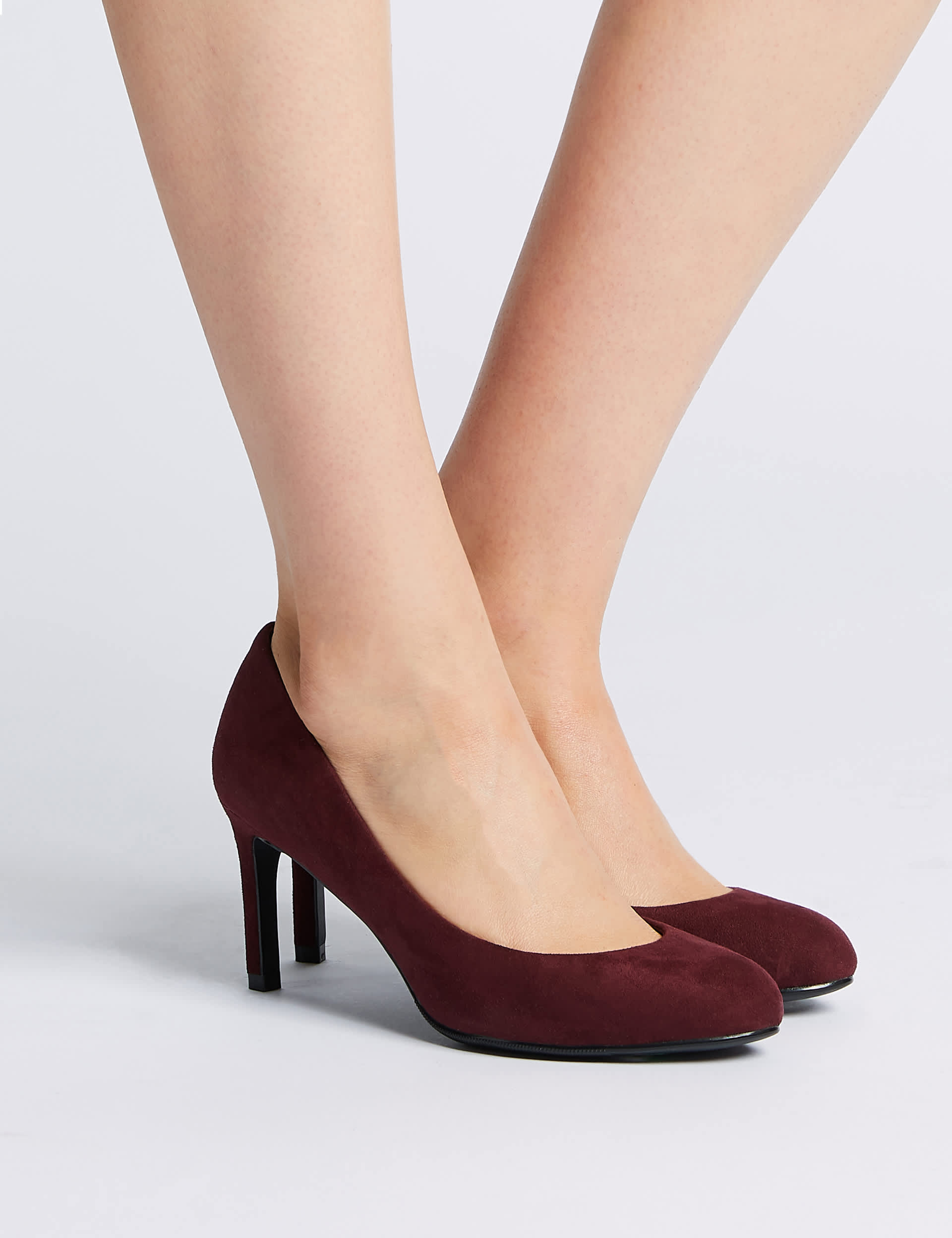 Wide Fit Stiletto Heel Court Shoes | M&S Collection | M&S IE