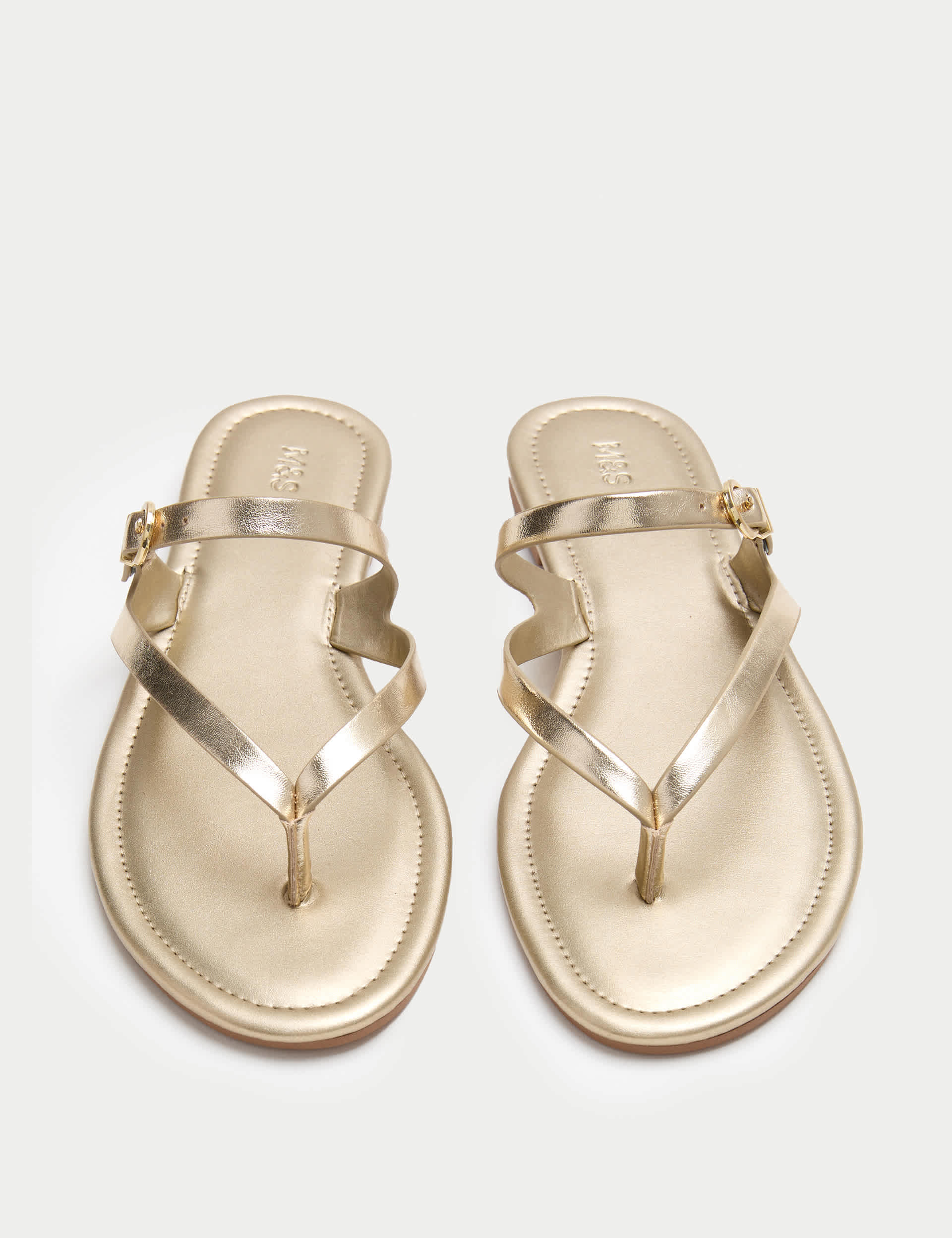 Women’s Gold Sandals at M&S