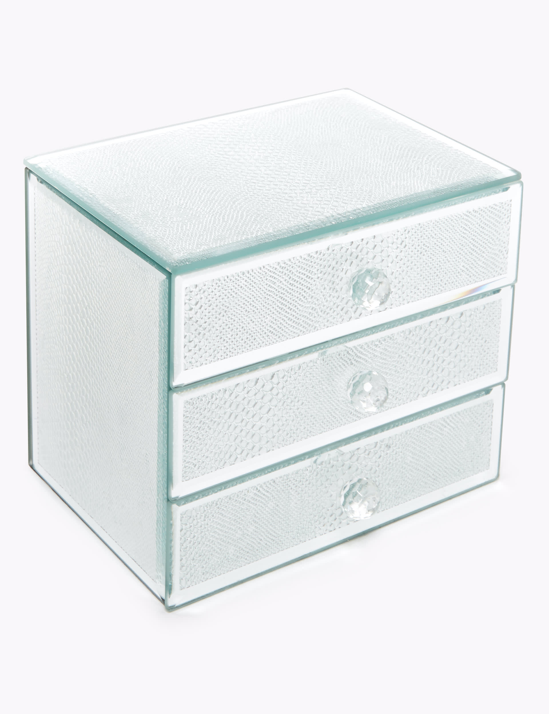 3 Drawer Sparkle Jewellery Box | M&S Collection | M&S IE