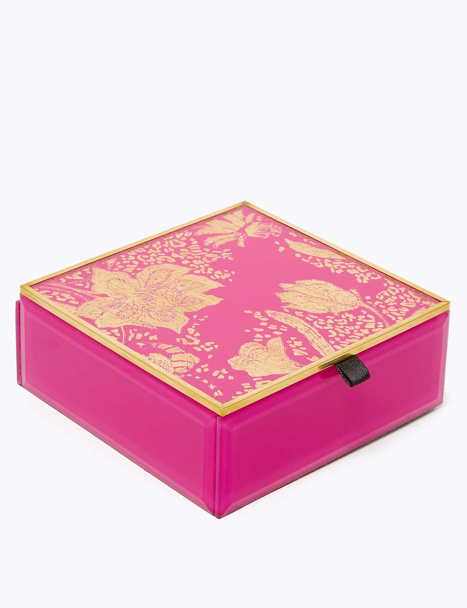 Floral Print Jewellery Box | M&S Collection | M&S IE