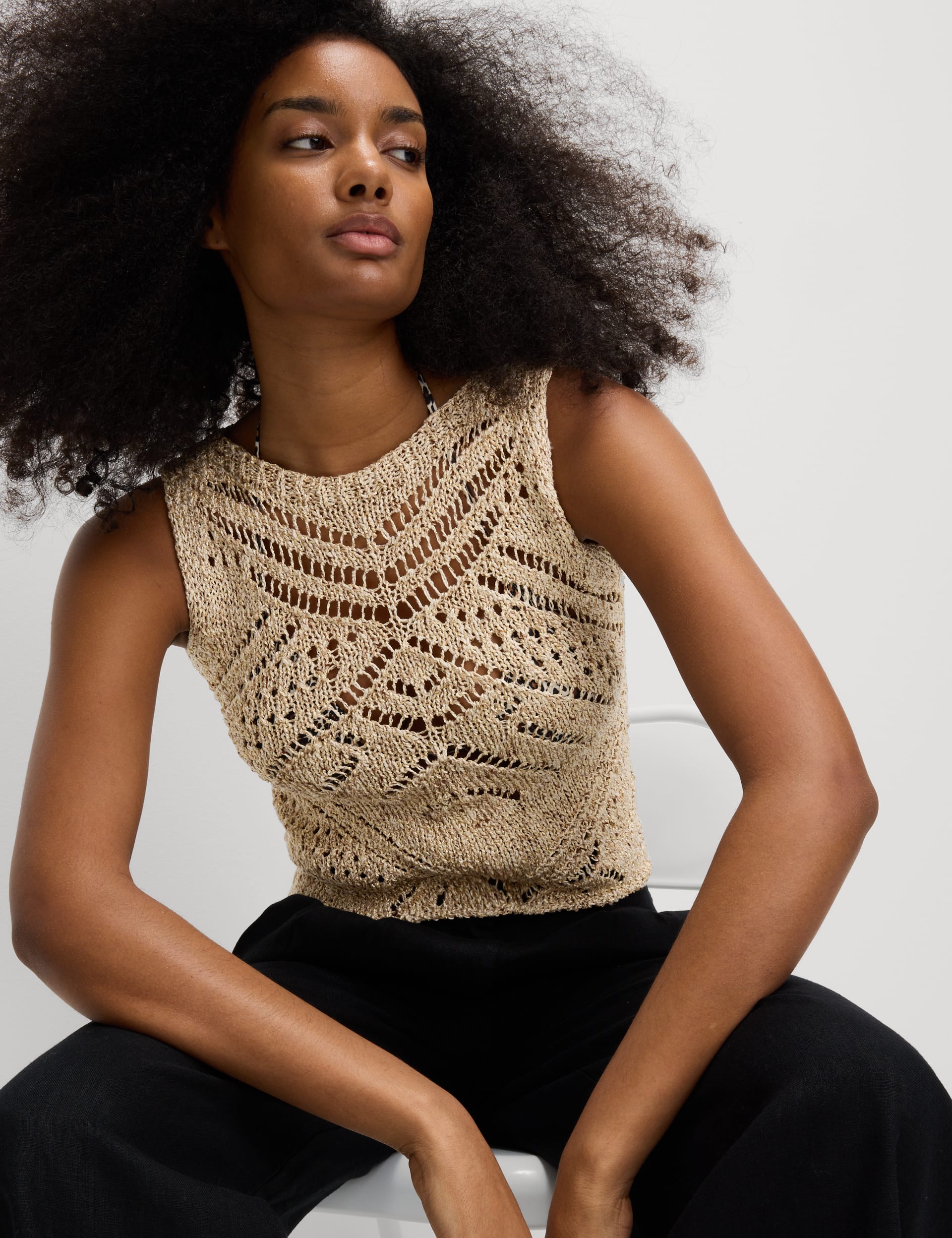 Women’s Gold Tops at M&S