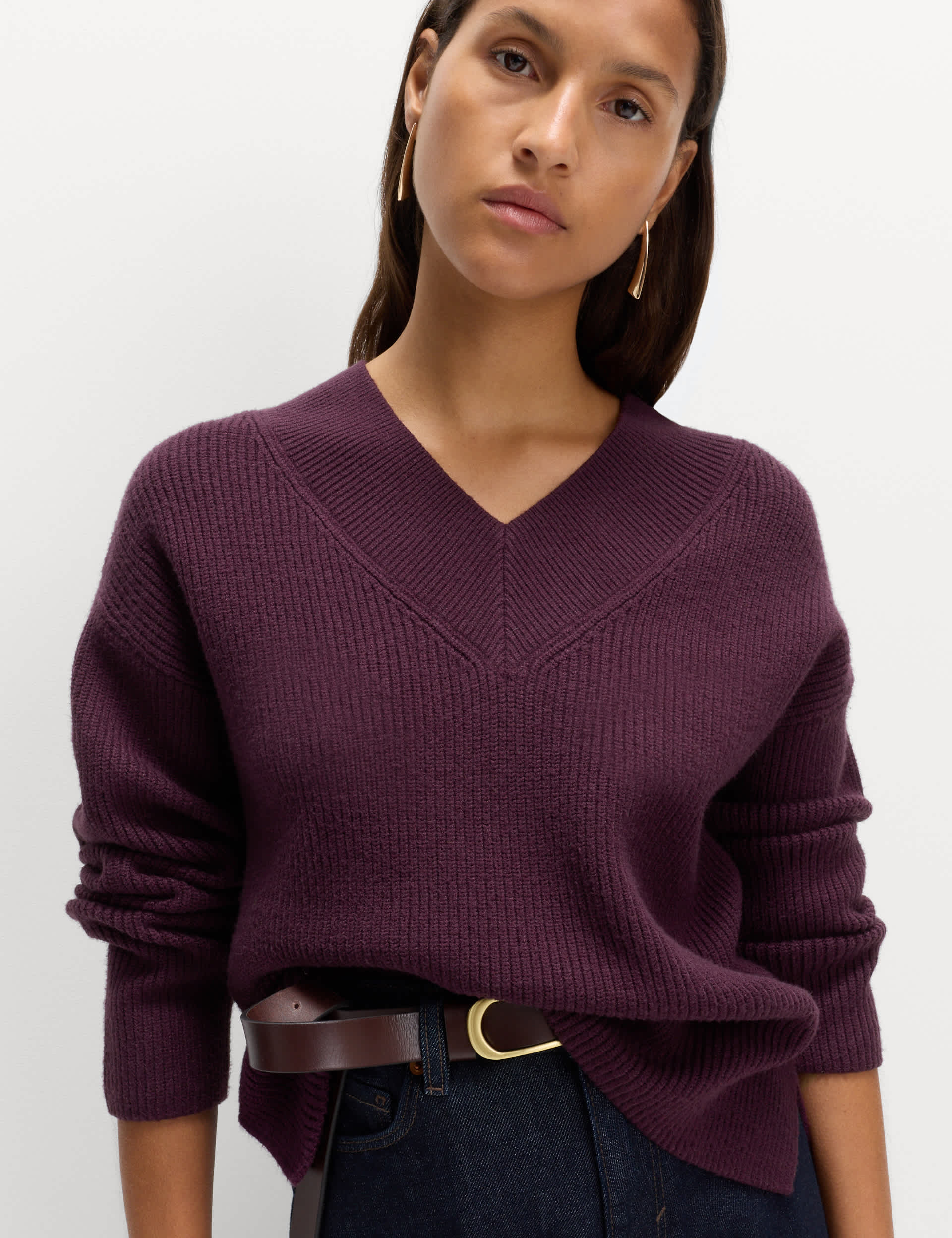 Women’s Ribbed Jumpers at M&S