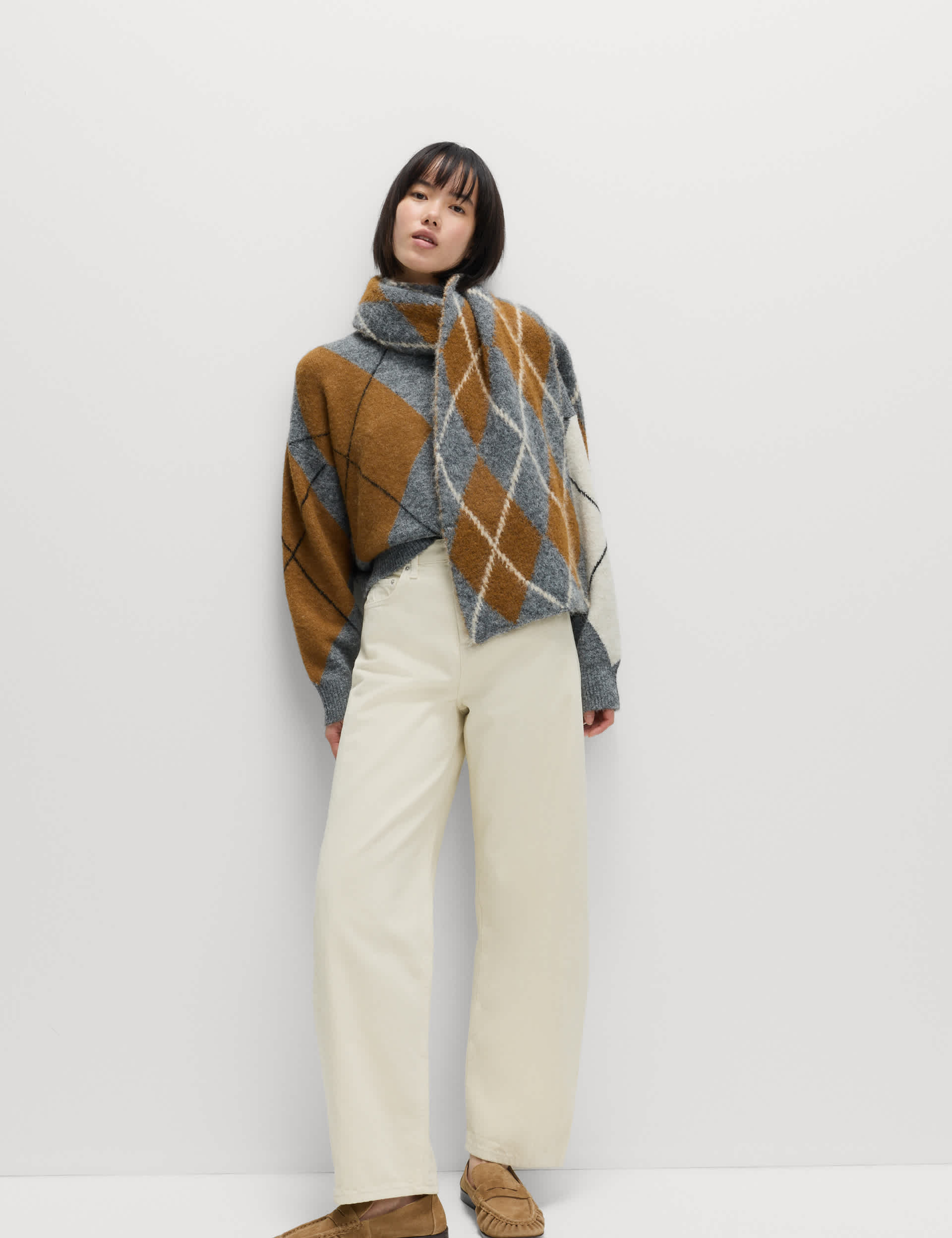 Women’s Argyle Jumpers at M&S