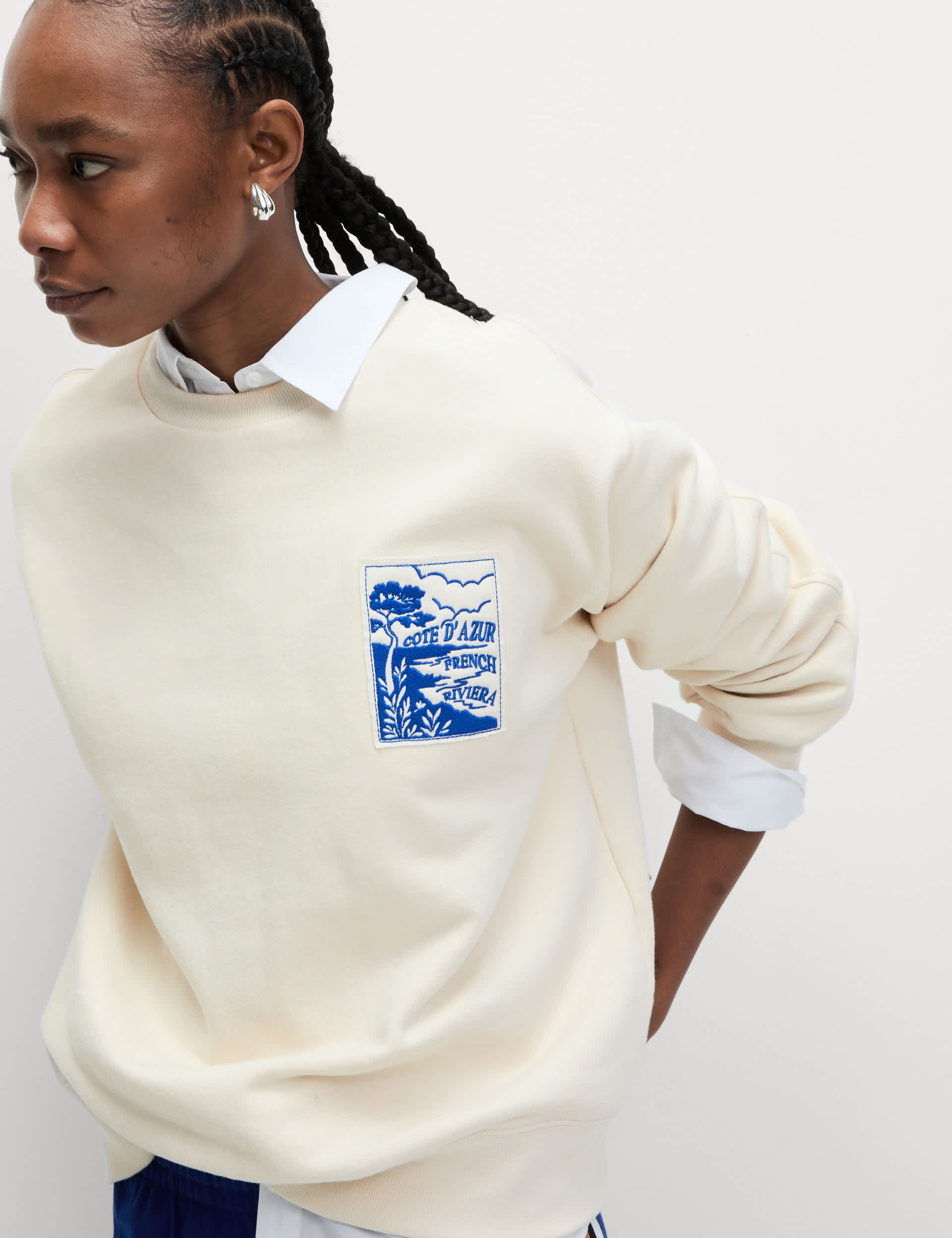 Women’s Cream Sweatshirts at M&S