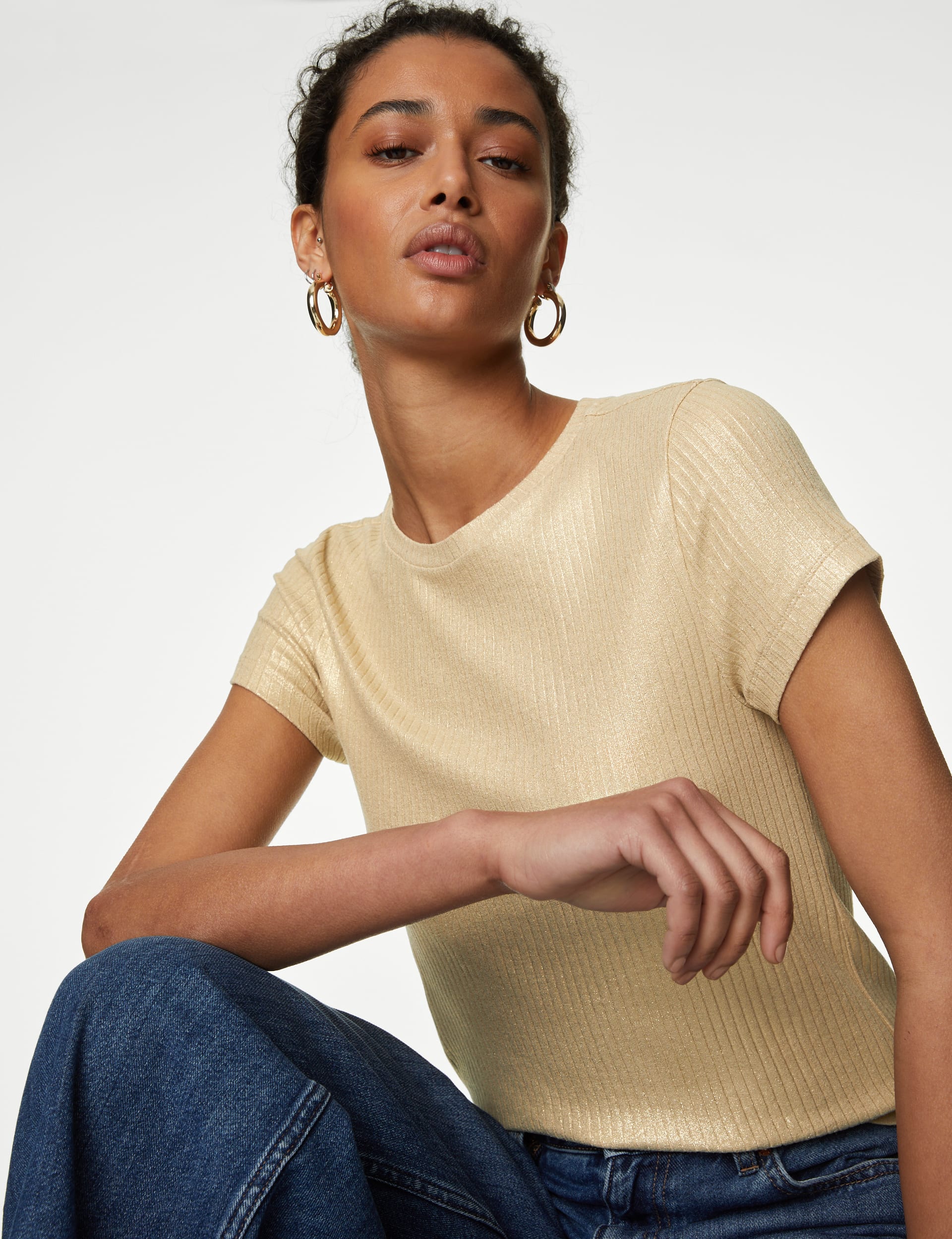 Women’s Gold Tops | M&S