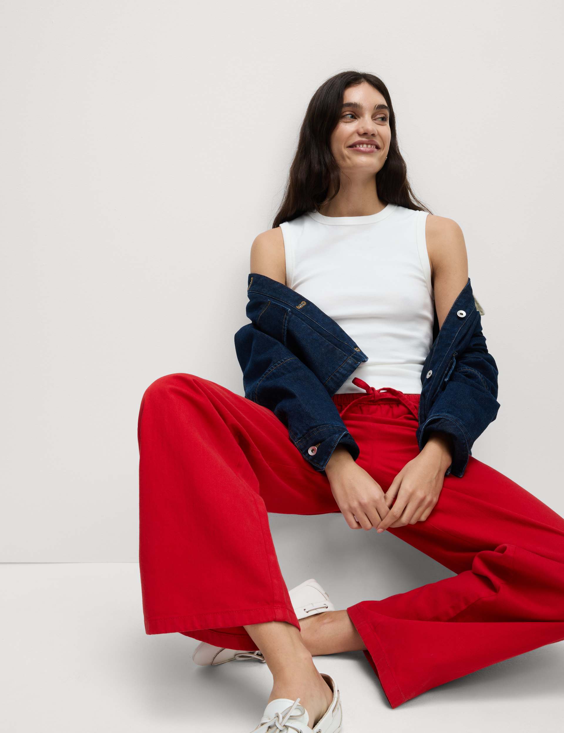 Women’s Ribbed Vests at M&S
