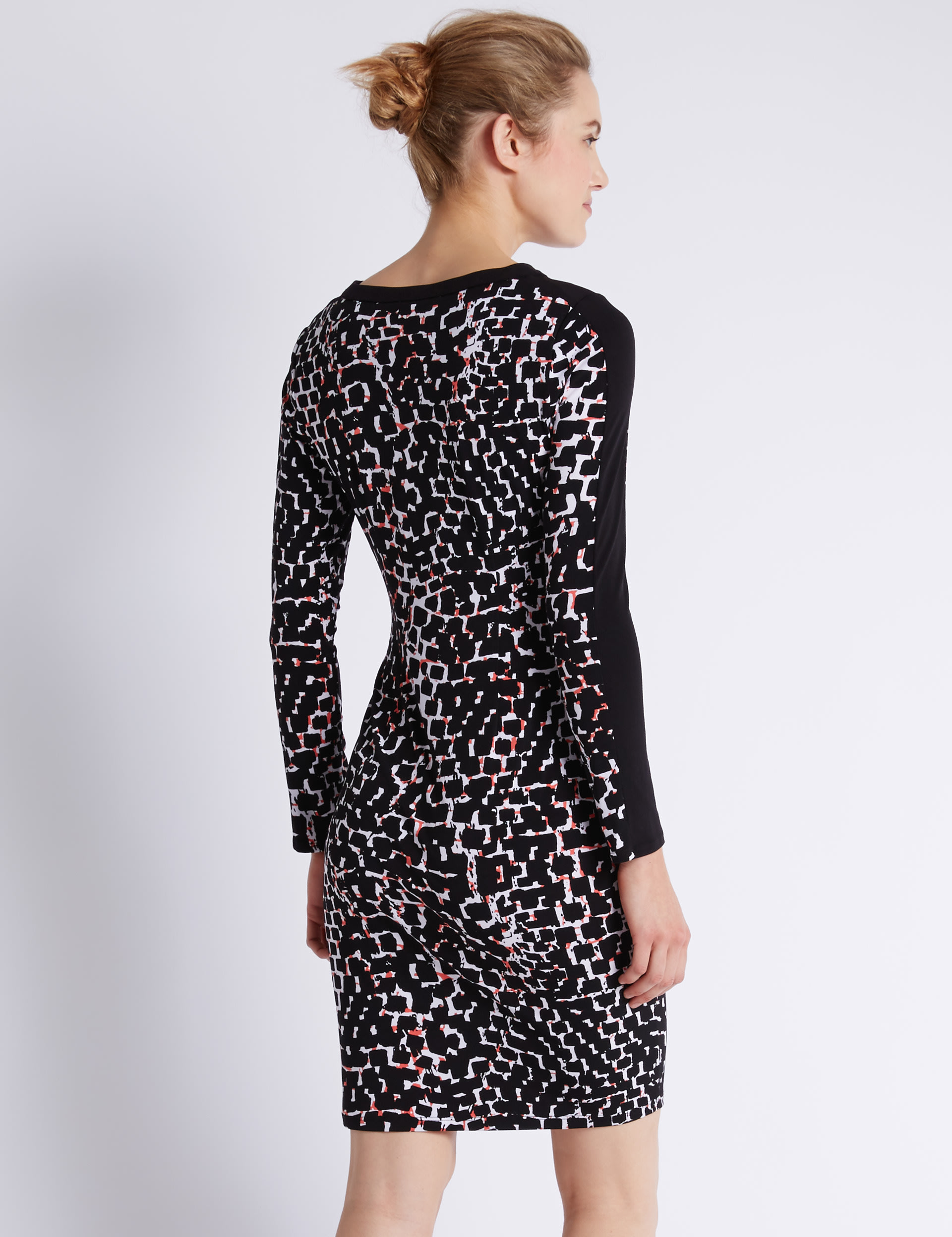 Leopard Print Bodycon Dress | M&S Collection | M&S