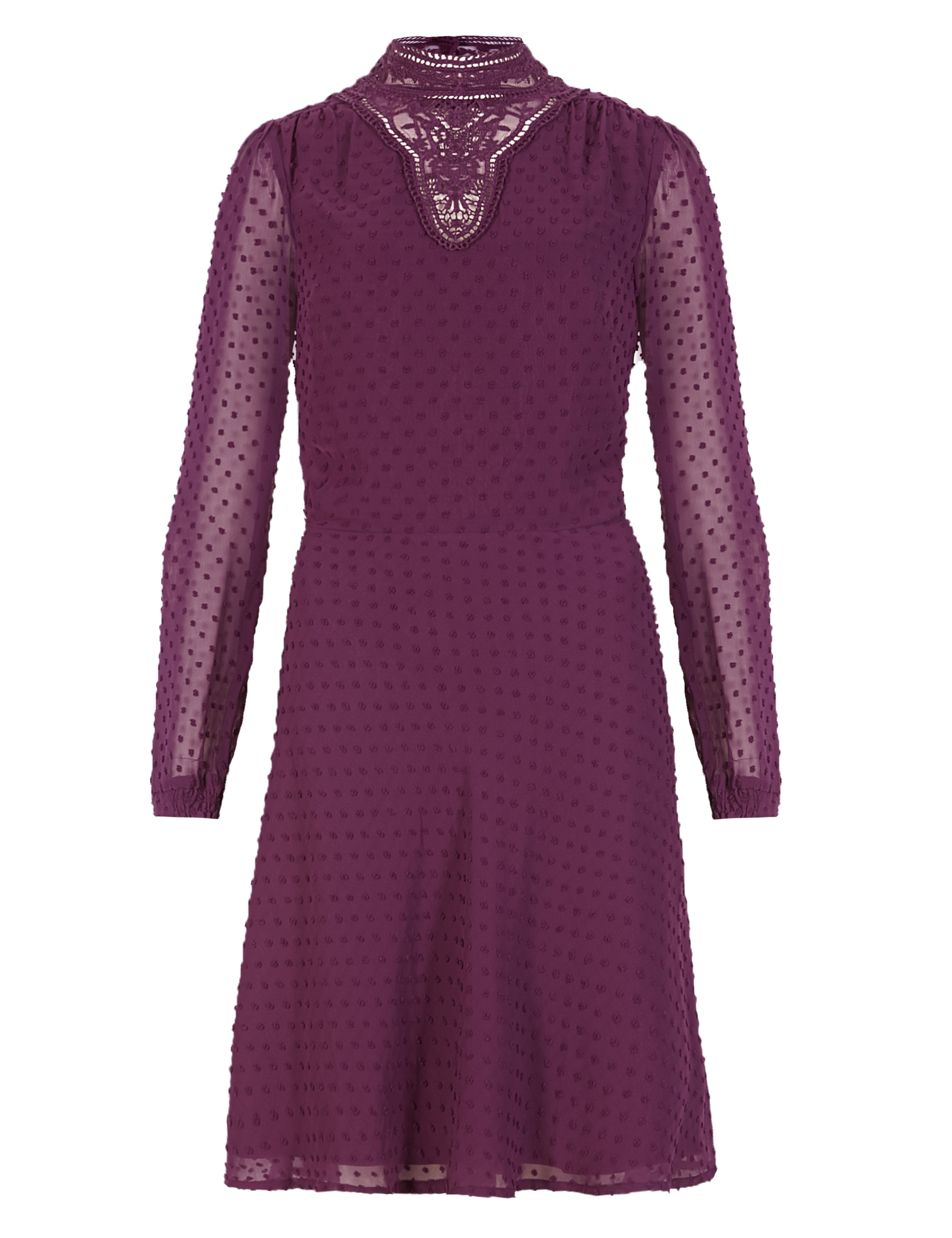 Dobby Spotted Prom Dress | M&S Collection | M&S