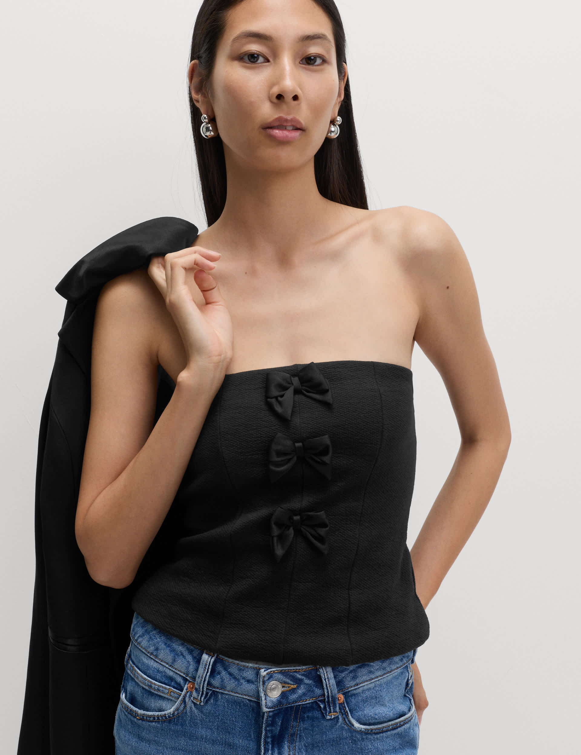 Cotton, Women, Trends, Jeans & a nice top at M&S IE