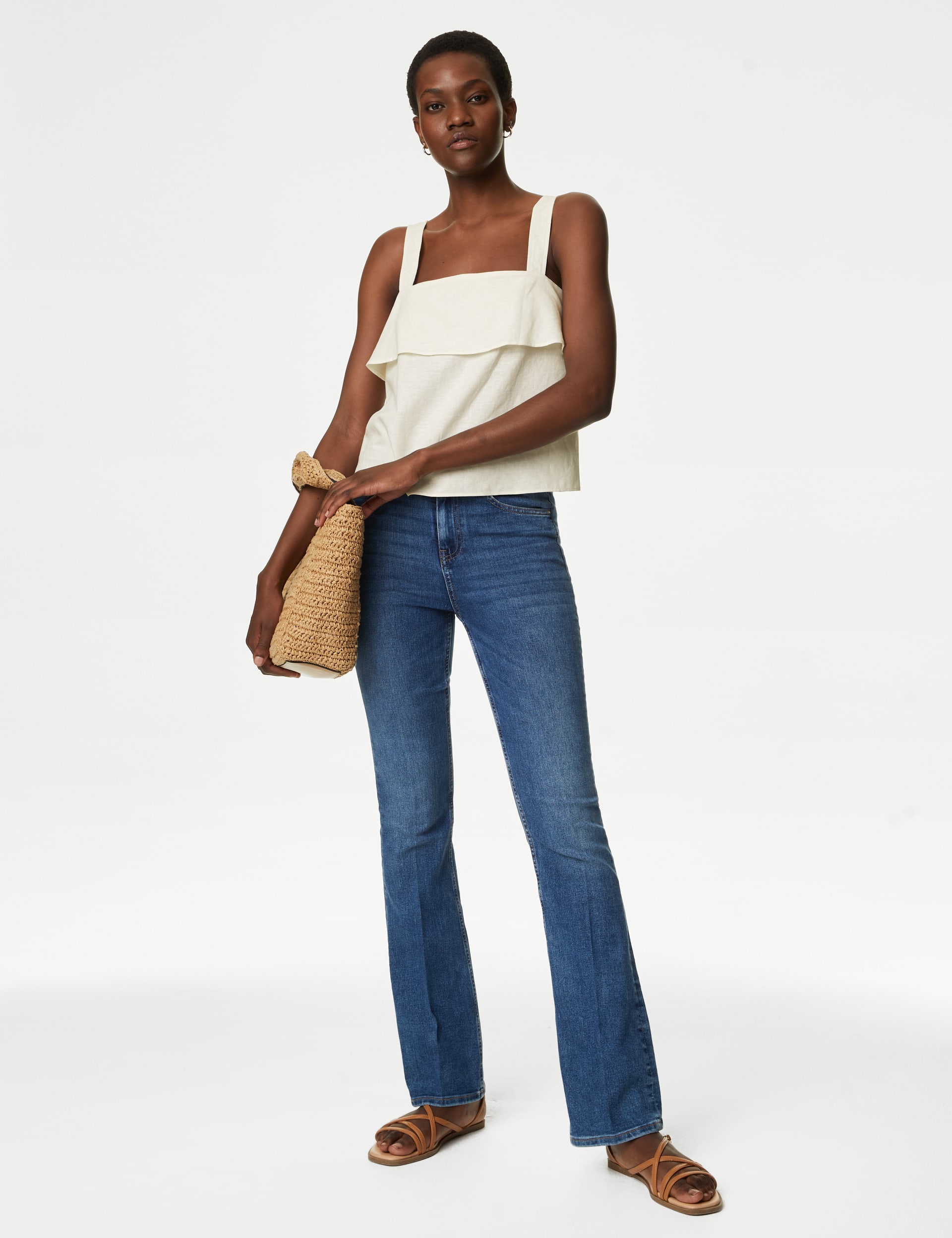 Women’s Square-Neck Tops | M&S