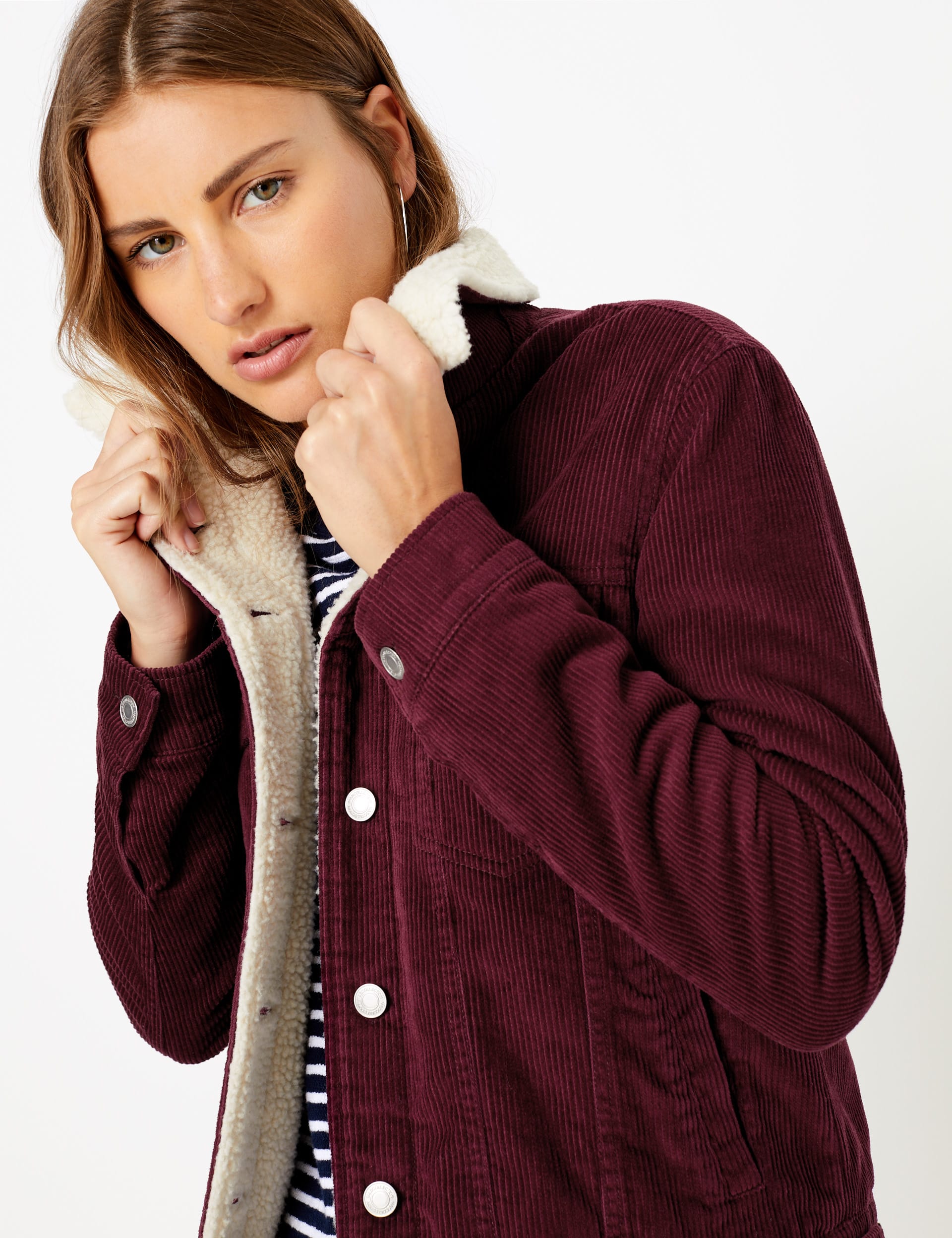 Borg Lined Short Jacket | M&S Collection | M&S