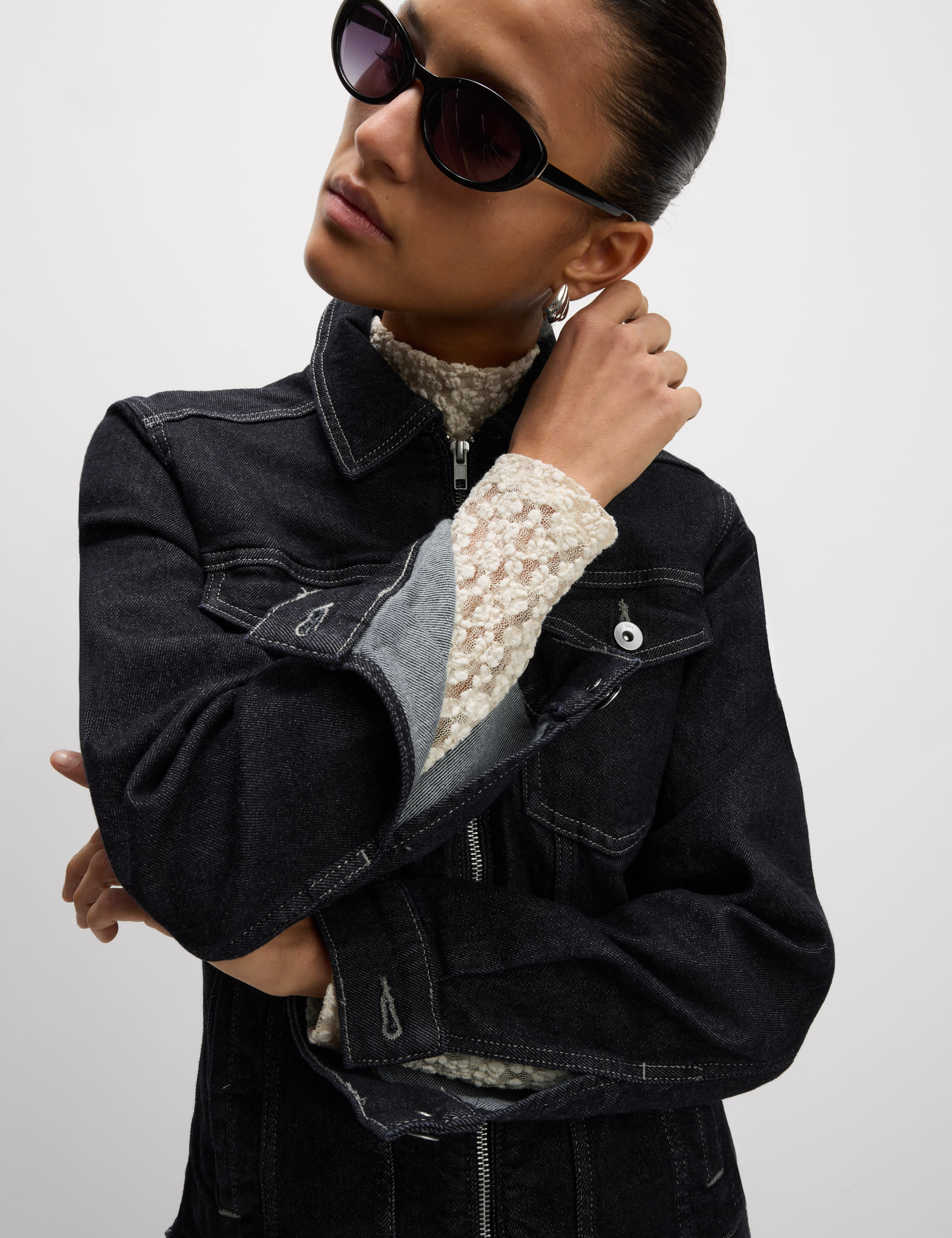 Denim Waisted Jacket | M&S Collection | M&S