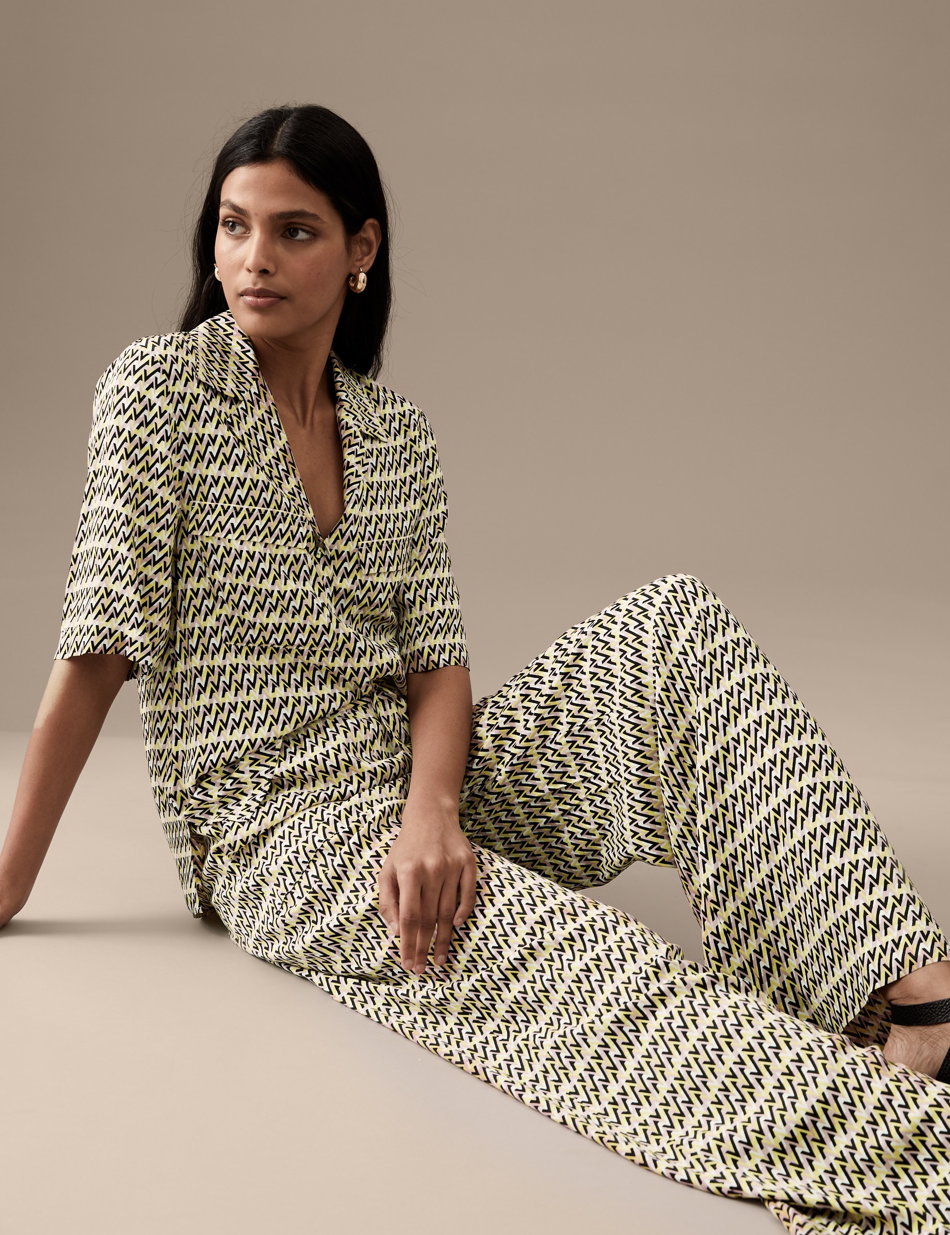 Printed Boxy Top | Autograph | M&S IE