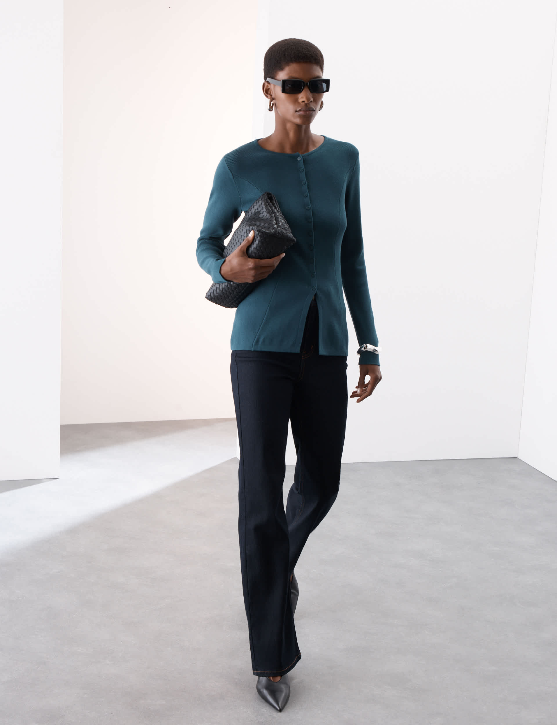 Fitted Cardigan | Autograph | M&S