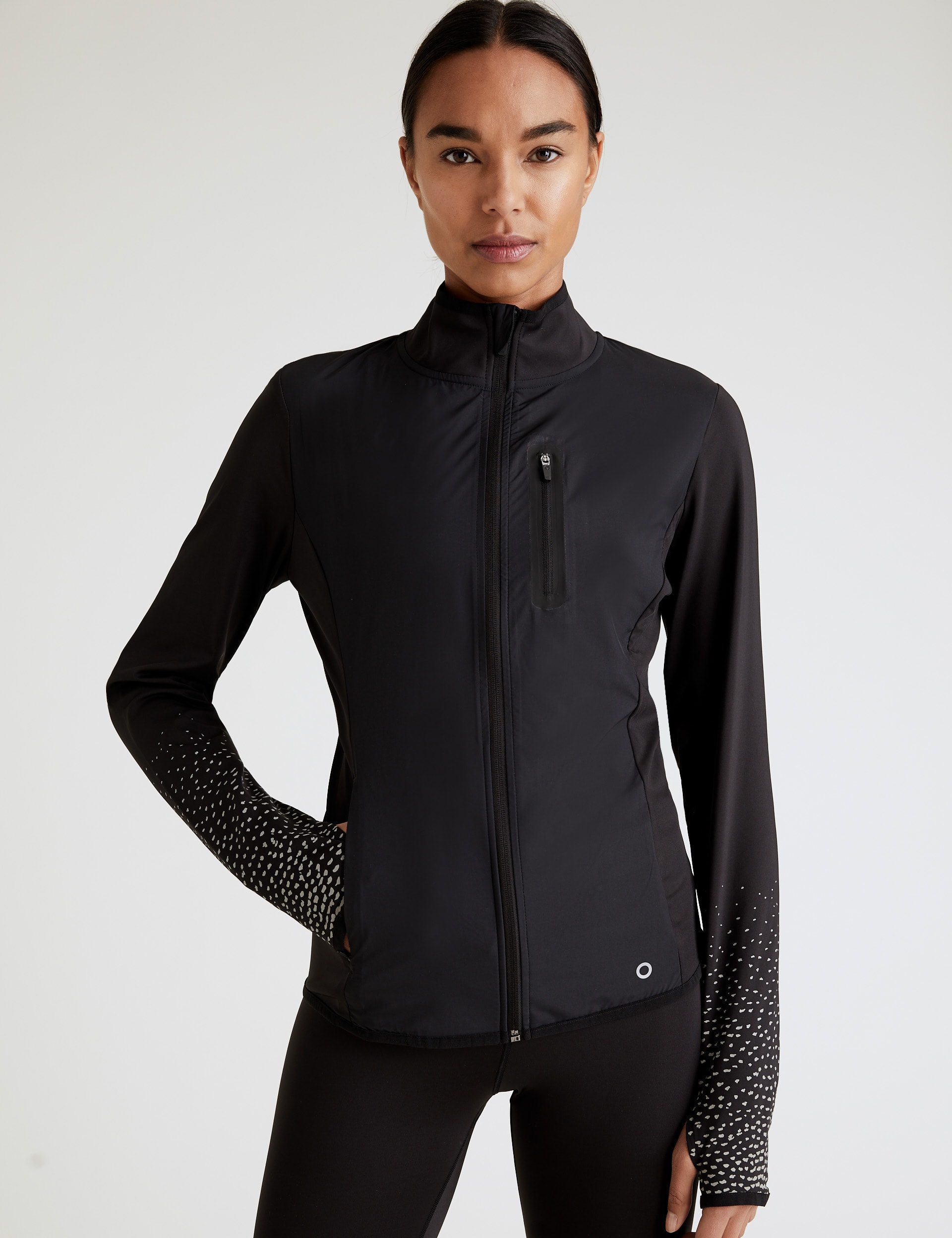 Padded Reflective Running Jacket | Goodmove | M&S IE