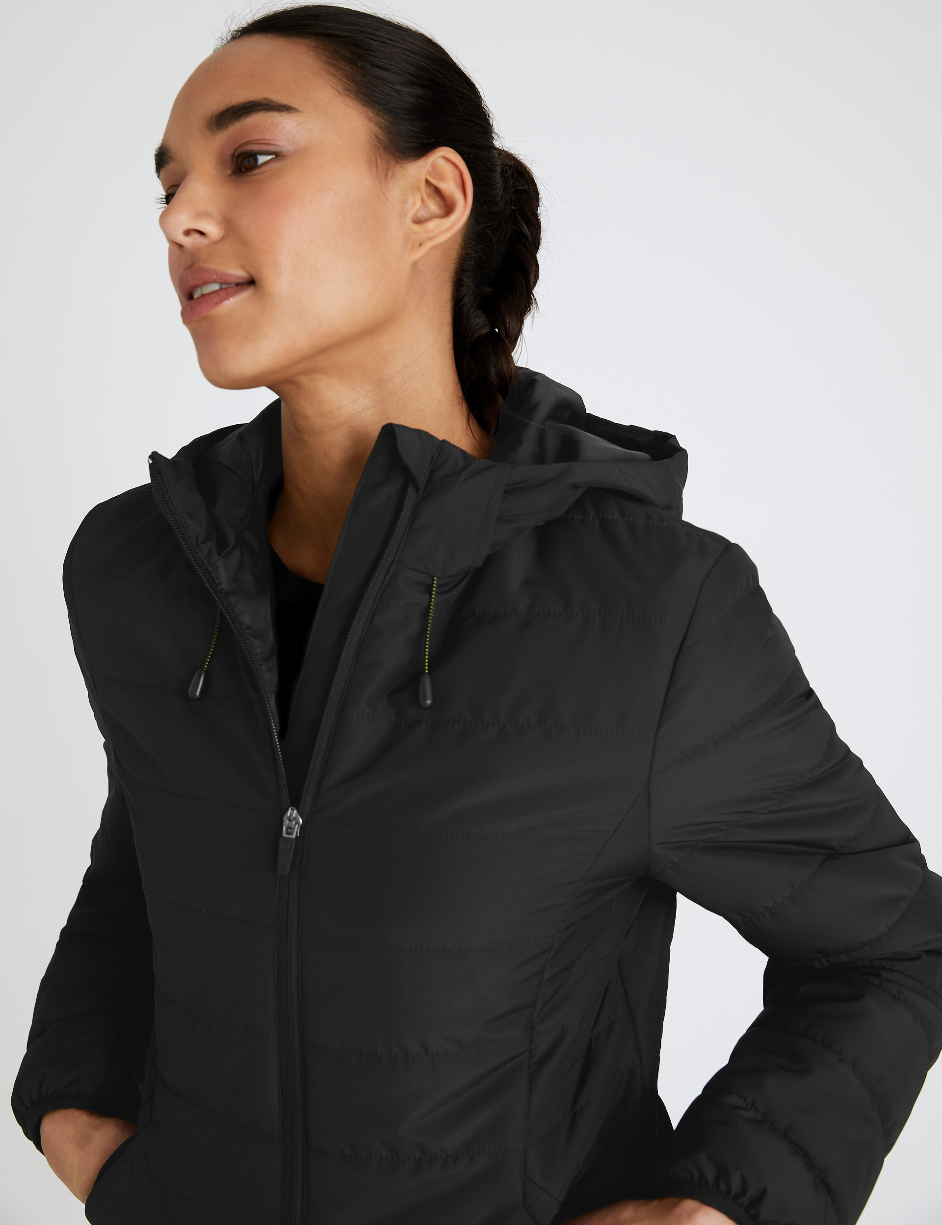 Lightweight Padded Hooded Jacket | Goodmove | M&S IE