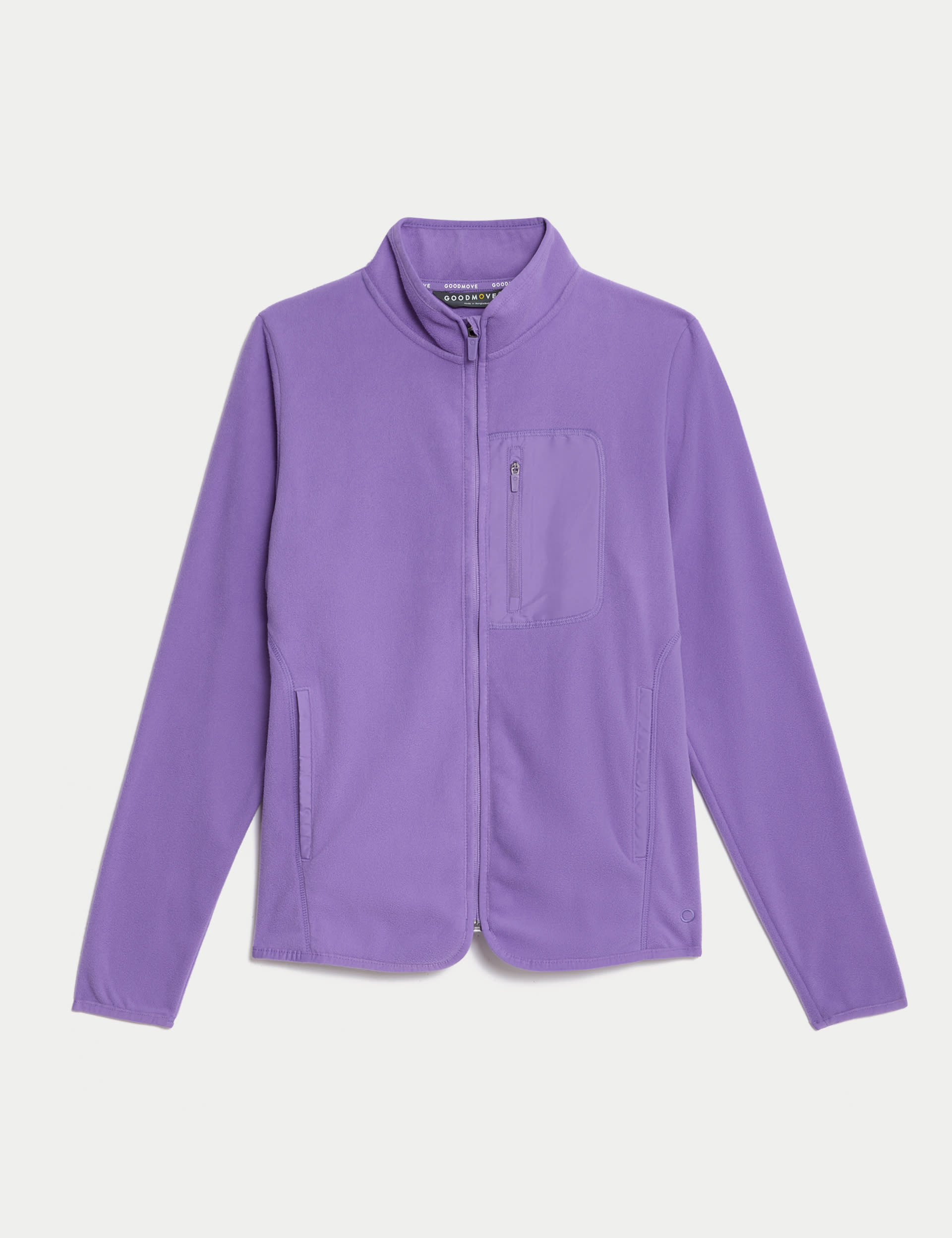 Funnel Neck Fleece Jacket | Goodmove | M&S