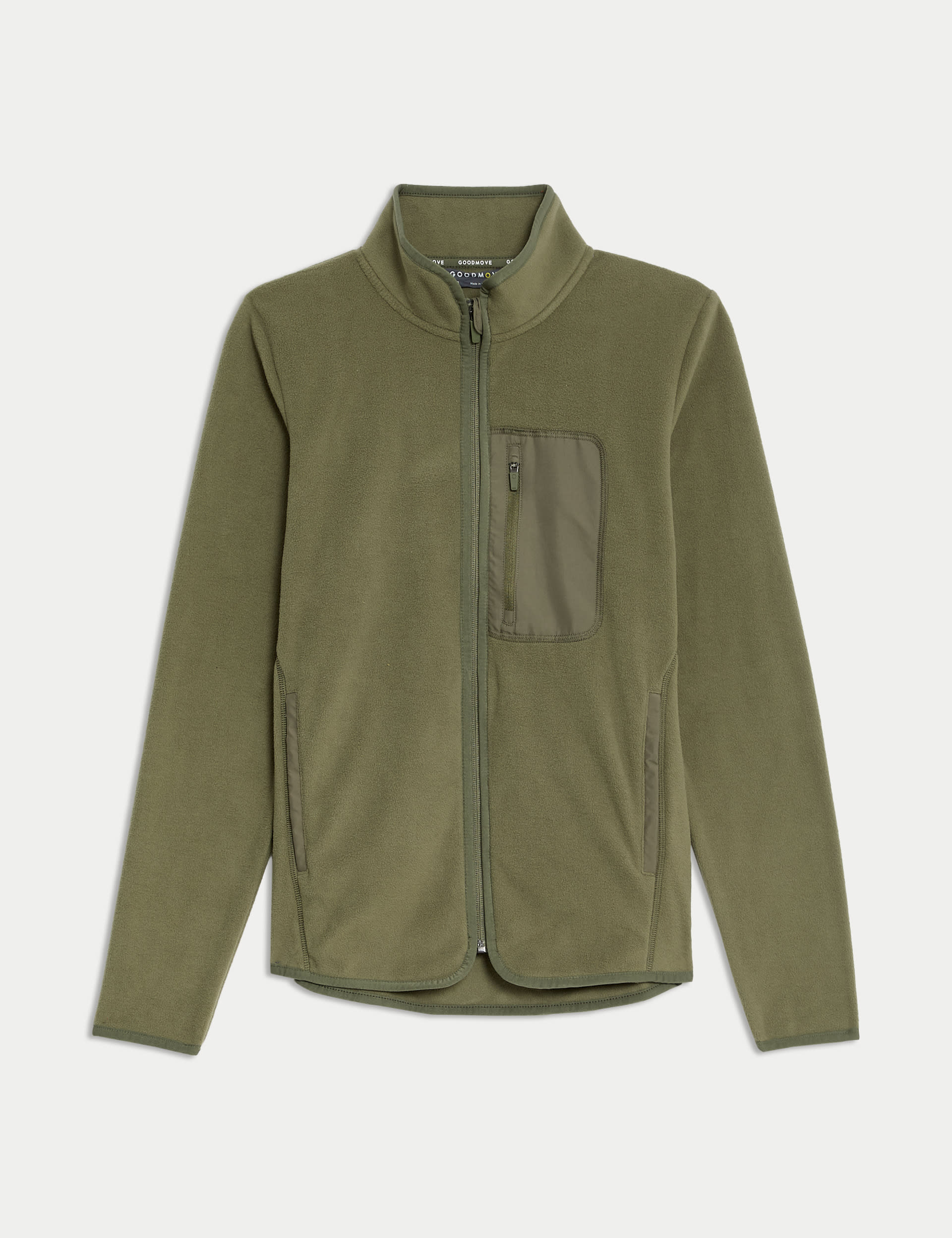 Funnel Neck Fleece Jacket | Goodmove | M&S
