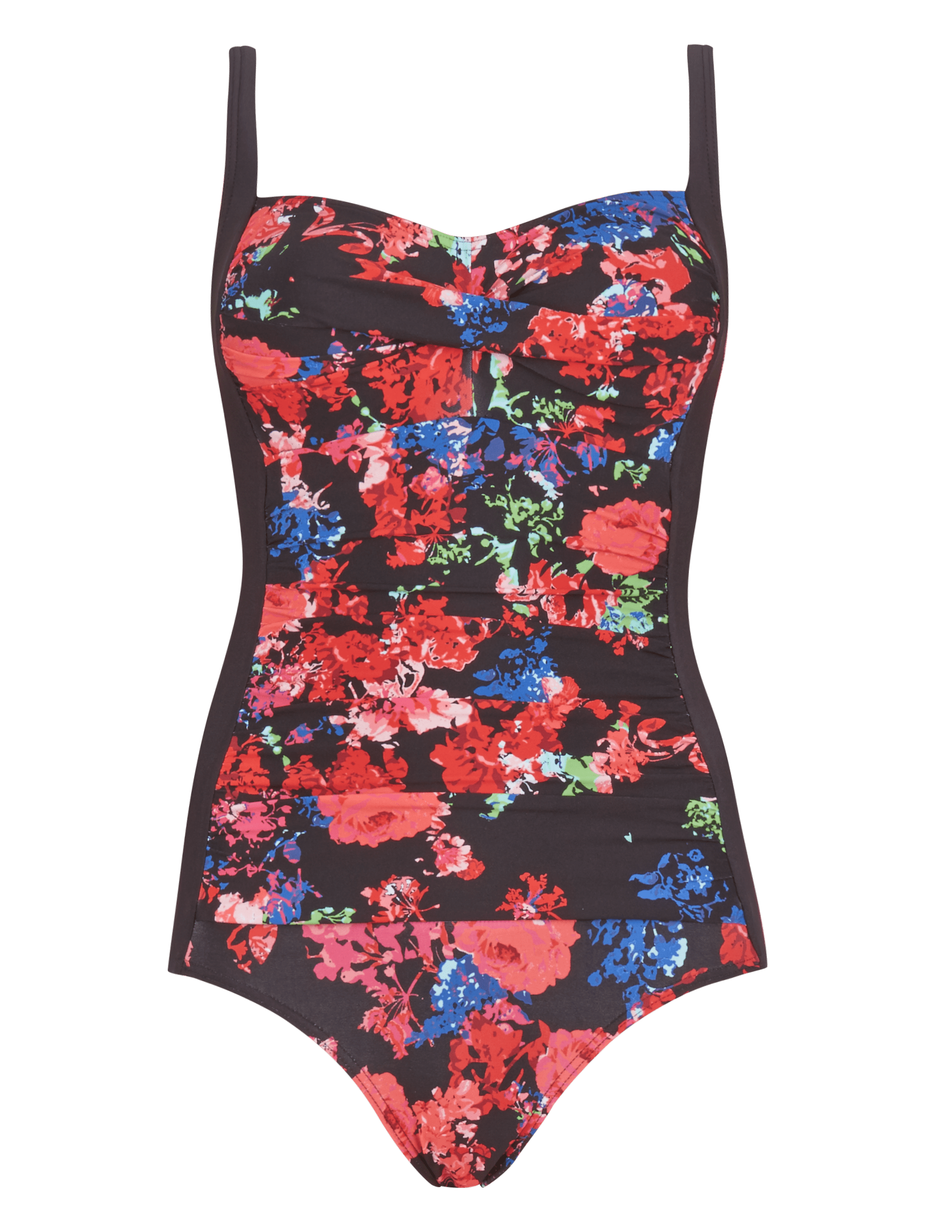 Secret Slimming™ Floral Ruched Swimsuit Mands Collection Mands