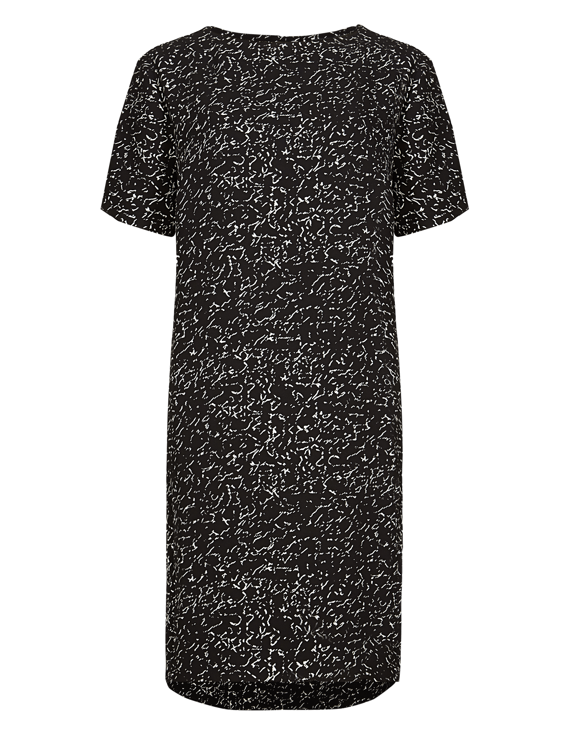 Marble Print Tunic Dress | Autograph | M&S