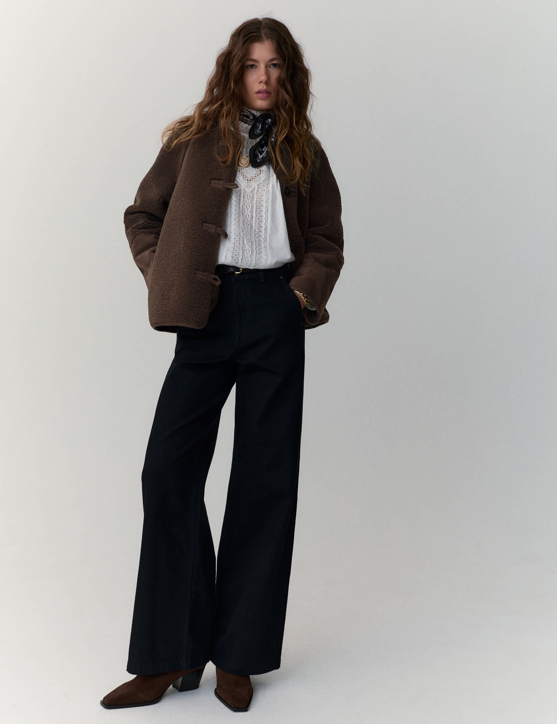 Faux Shearling Reversible Jacket | Per Una | M&S