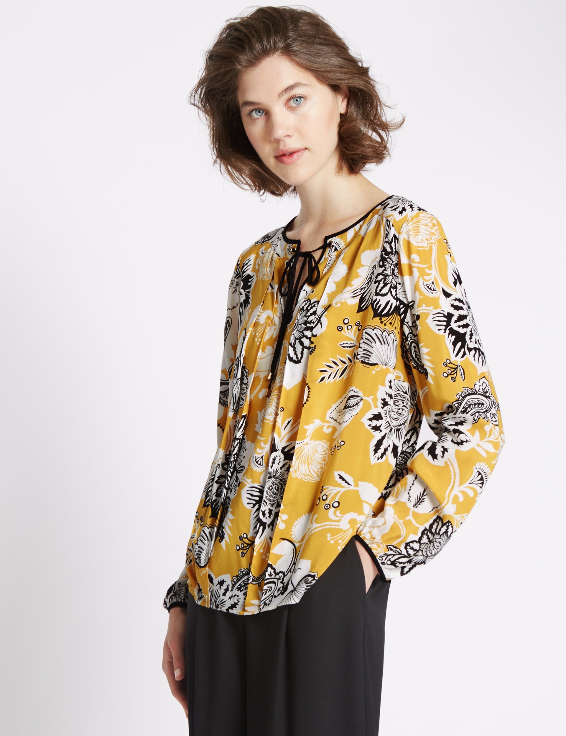 Floral Print Blouse | Per Una | M&S