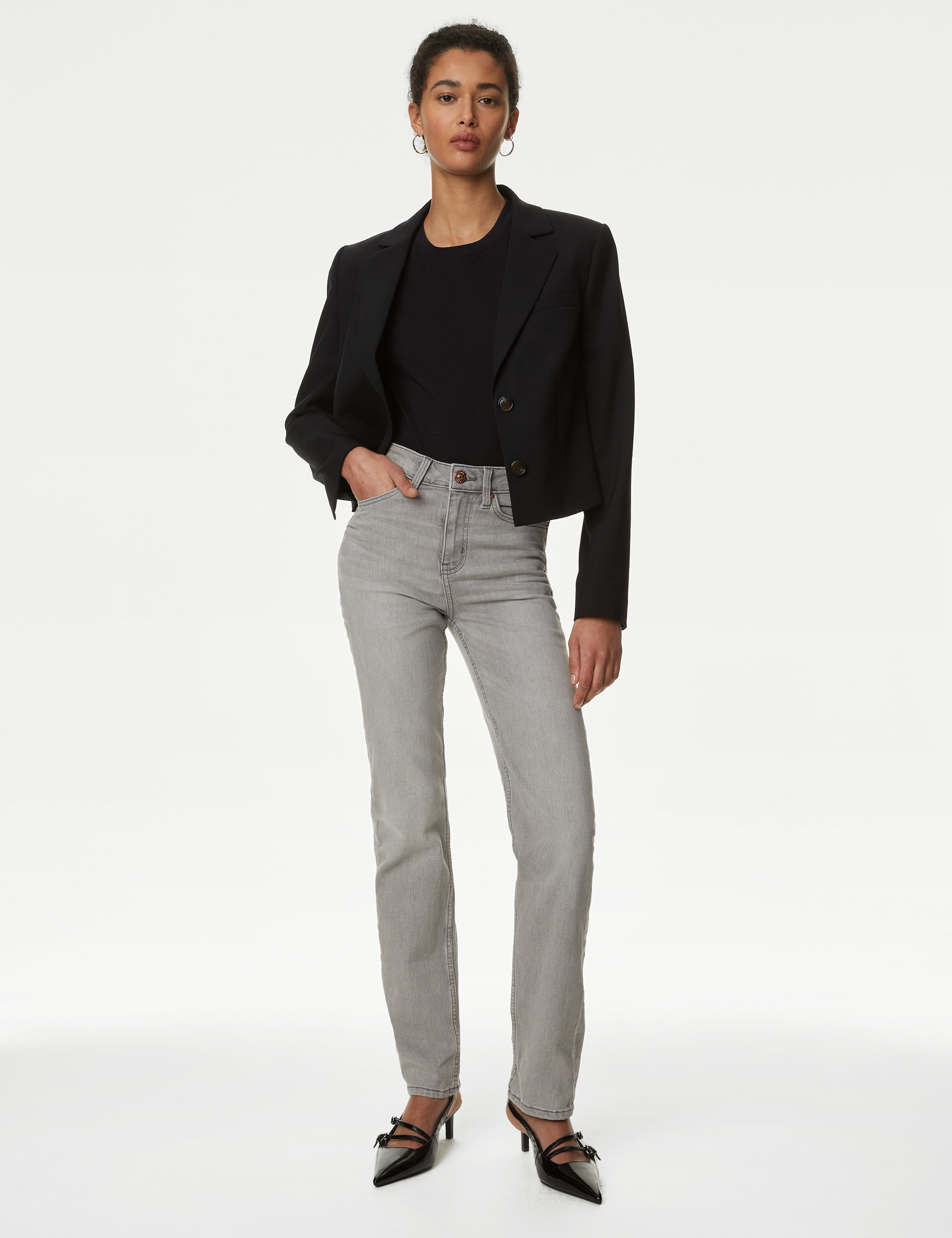 Women’s Grey Jeans at M&S