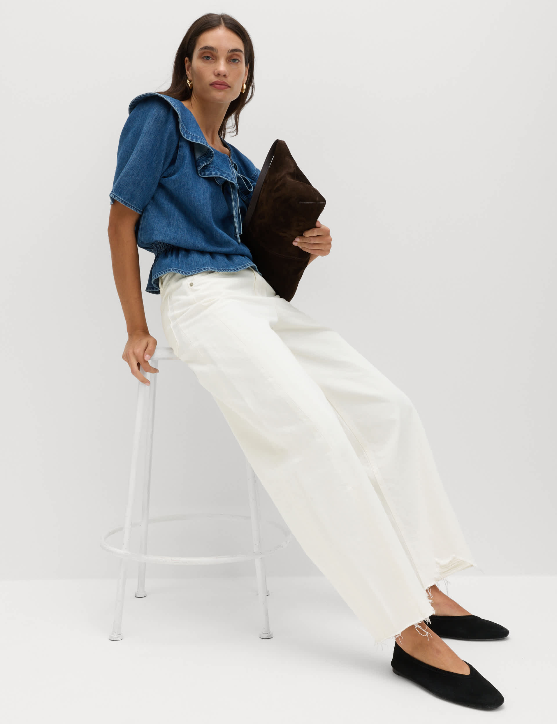 Women’s Barrel-Leg Jeans at M&S