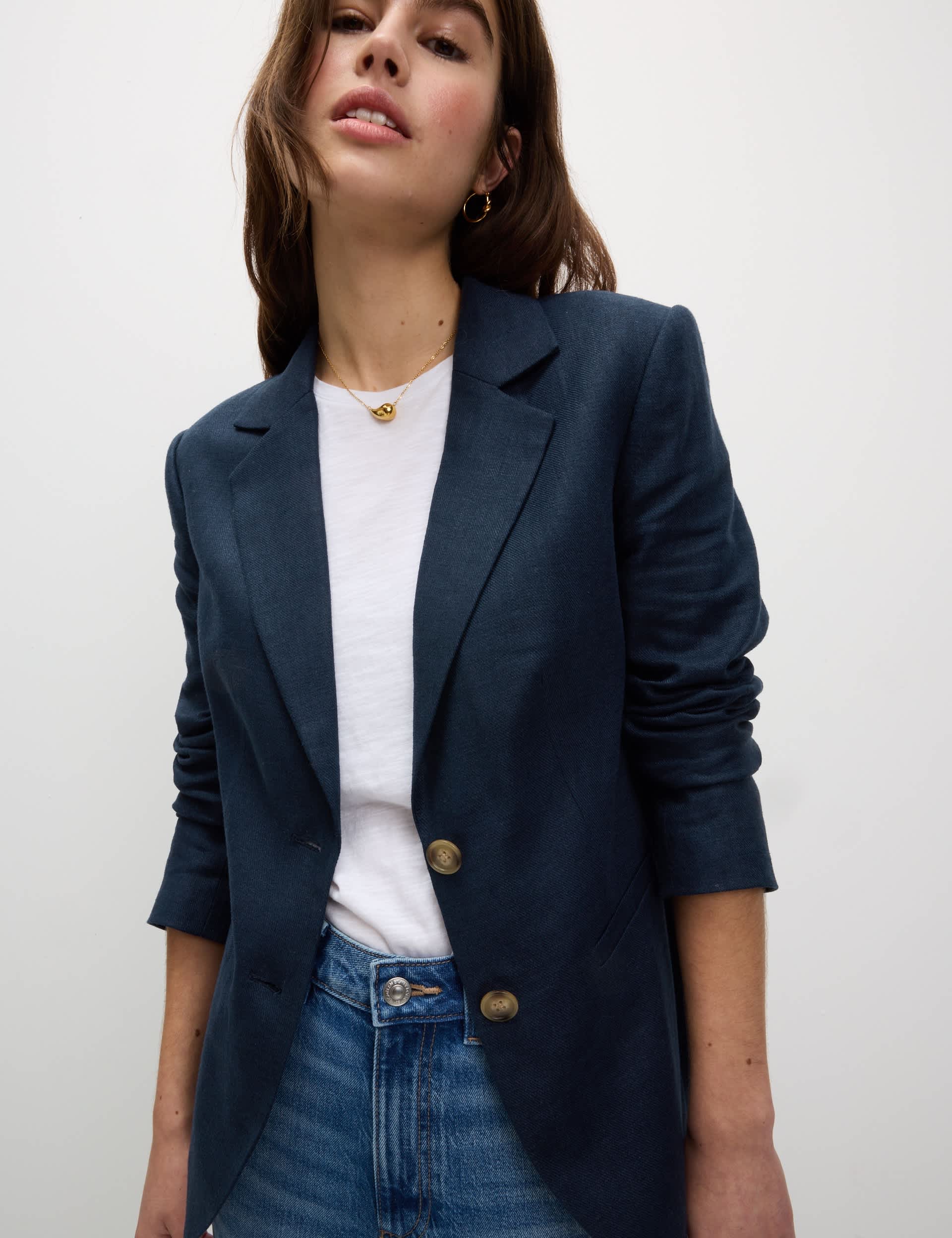Women’s Linen Coats & Jackets at M&S