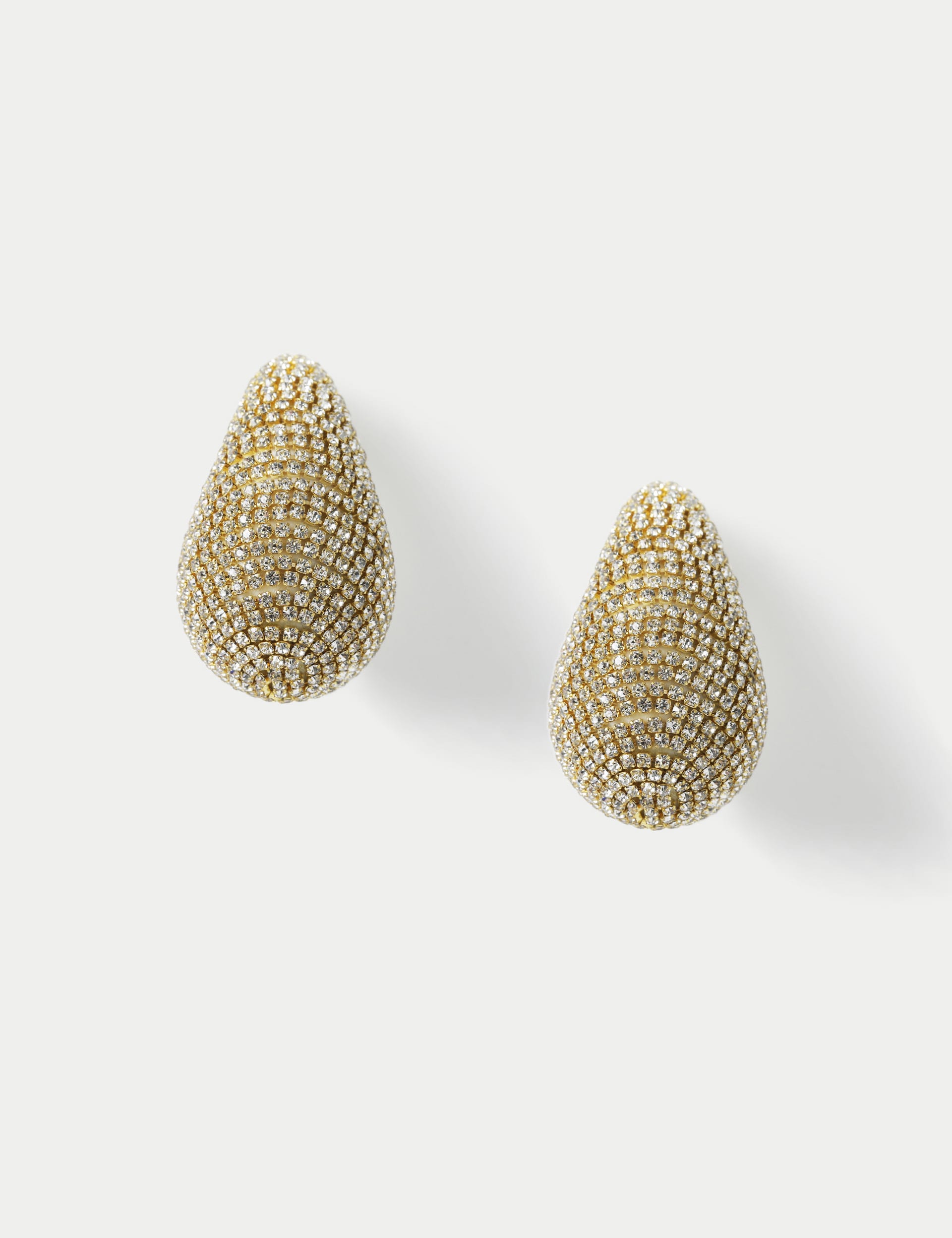 Maxi Embellished Tear Drop Earring | M&S | M&S