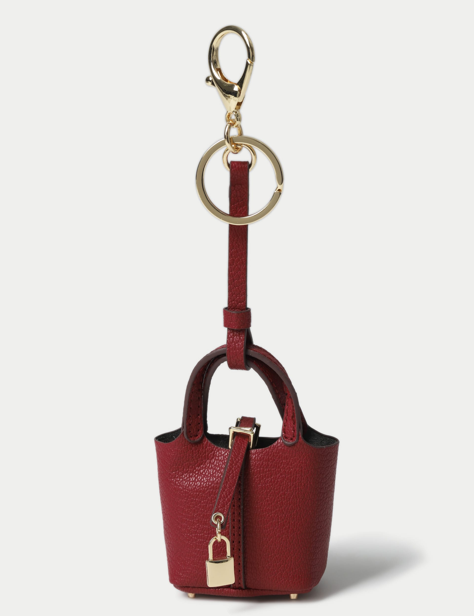 Mini Tote Style Bag Charm Keyring | M&S | M&S