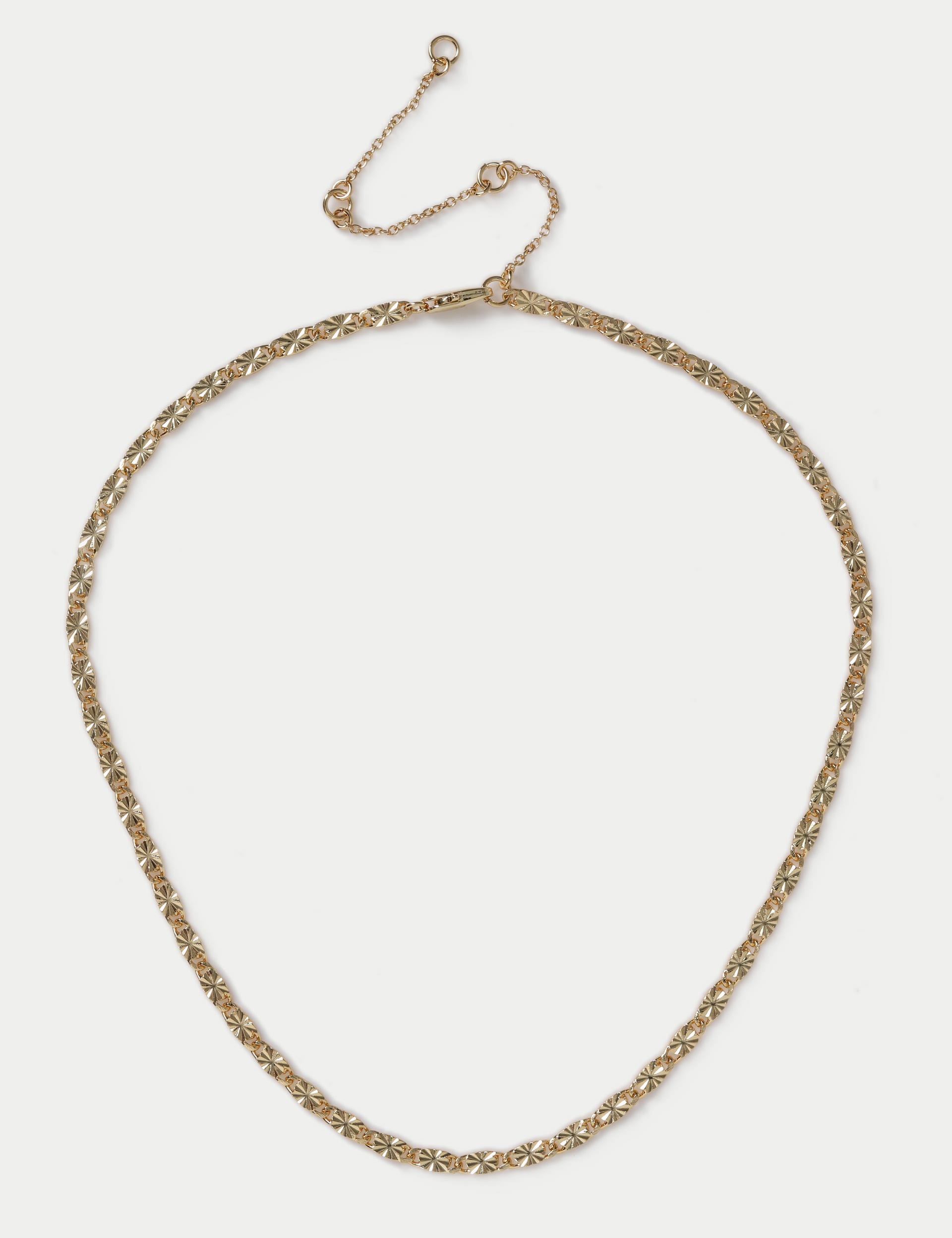 14ct Gold Plated Detail Chain | M&S | M&S