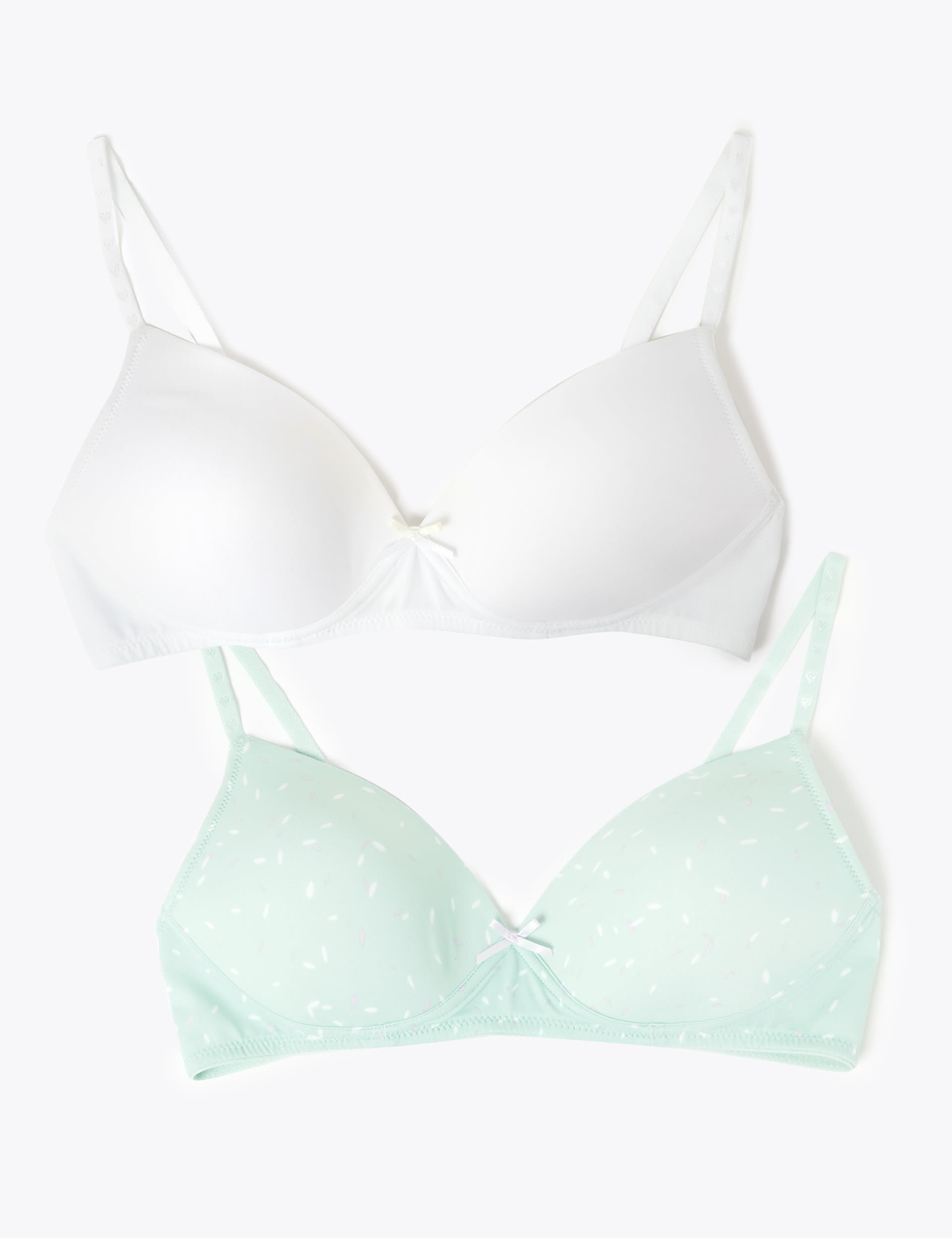 2pk Padded Full Cup First Bras AA-D | M&S | M&S IE