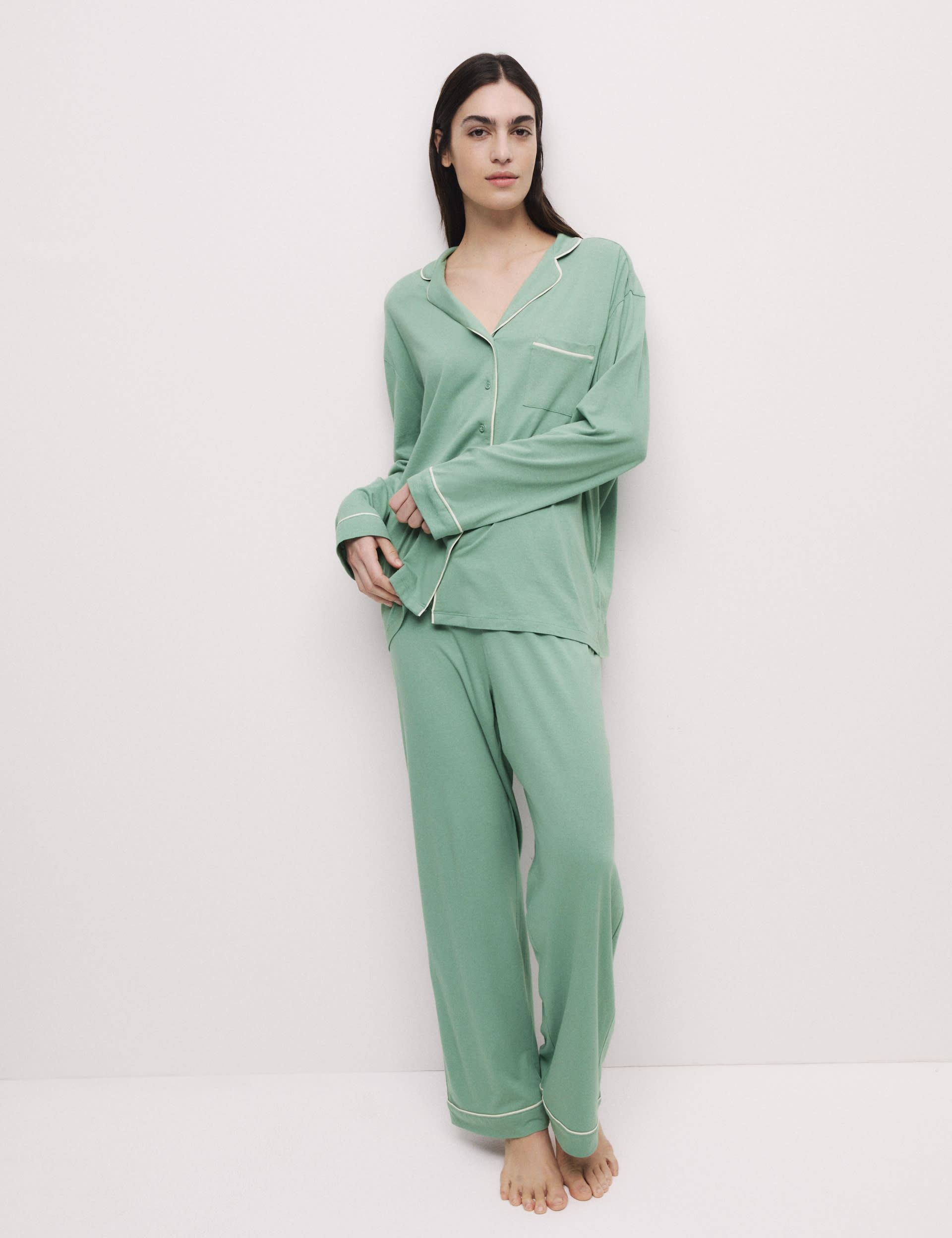 Women’s Green Pyjamas at M&S
