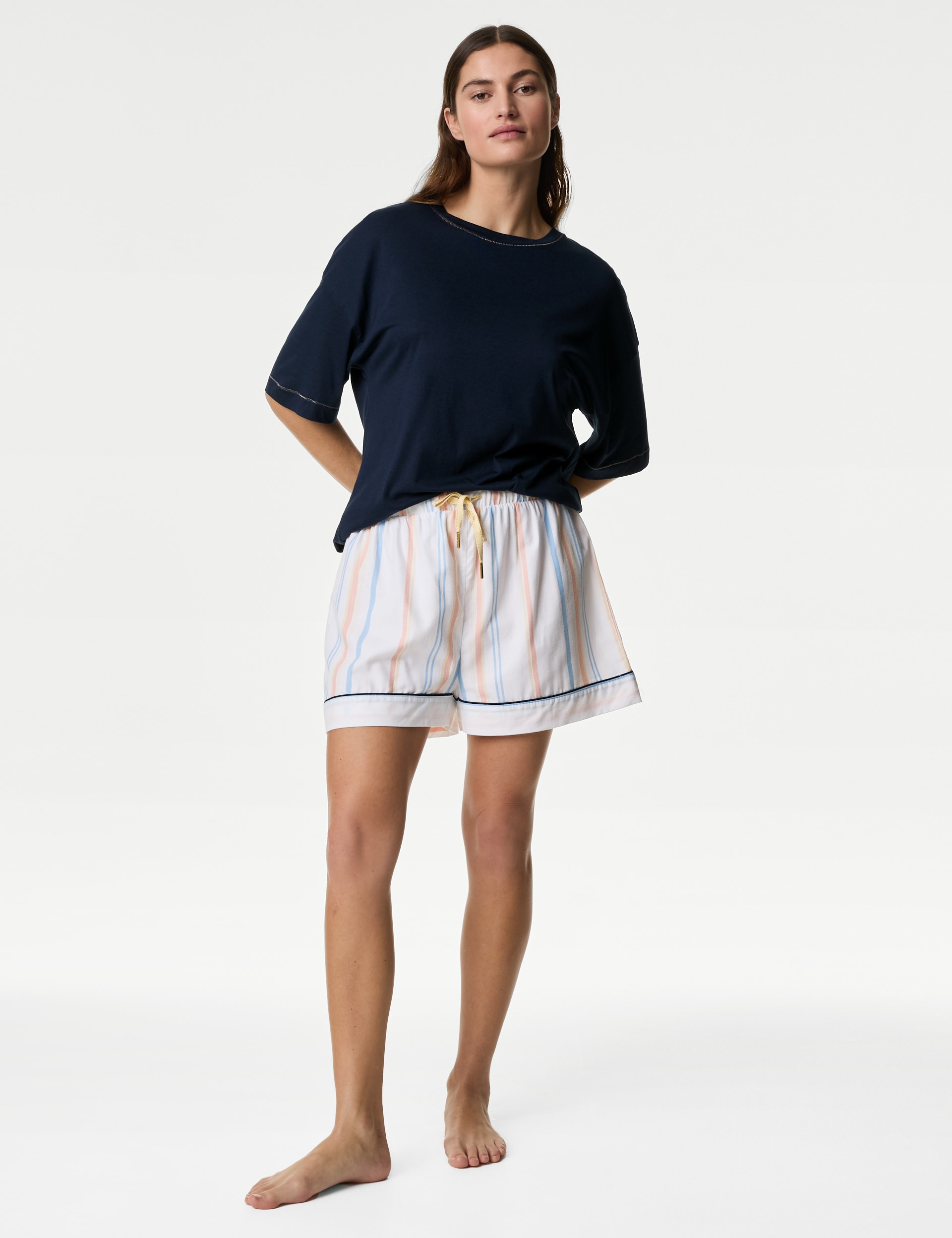 Women’s Navy Pyjamas | M&S