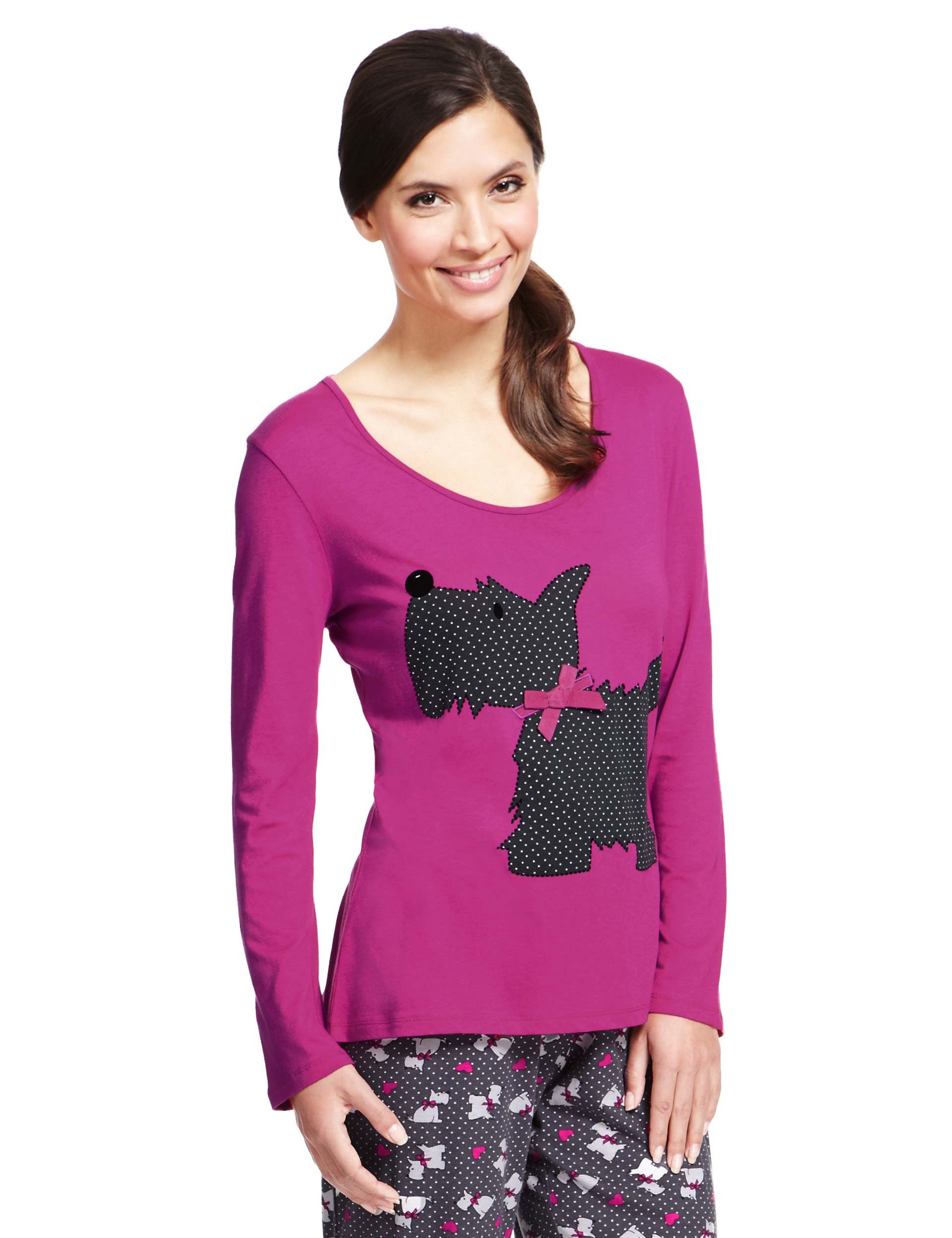 Scotty Dog Spotted Pyjamas | M&S Collection | M&S