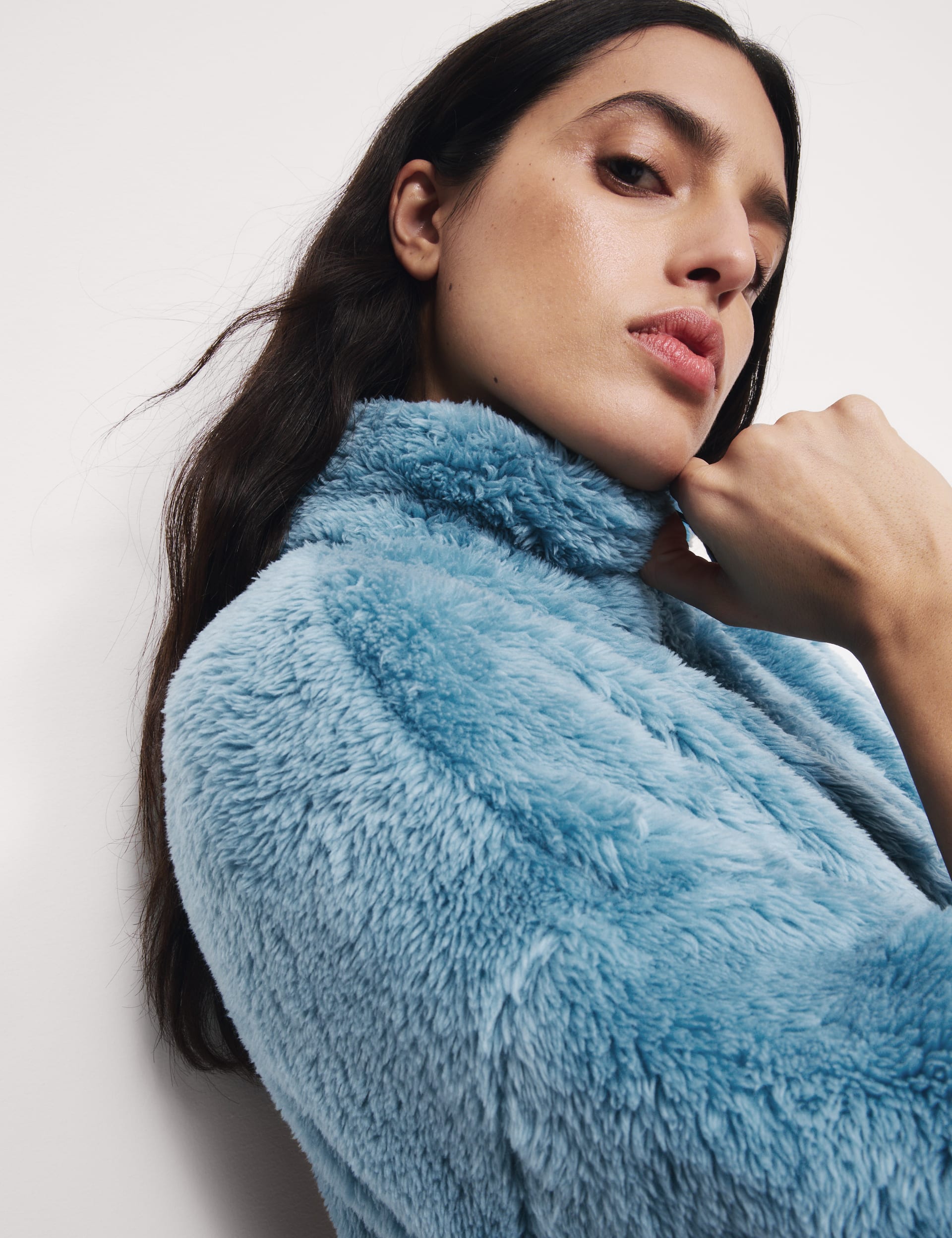Women’s Blue Dressing Gowns at M&S