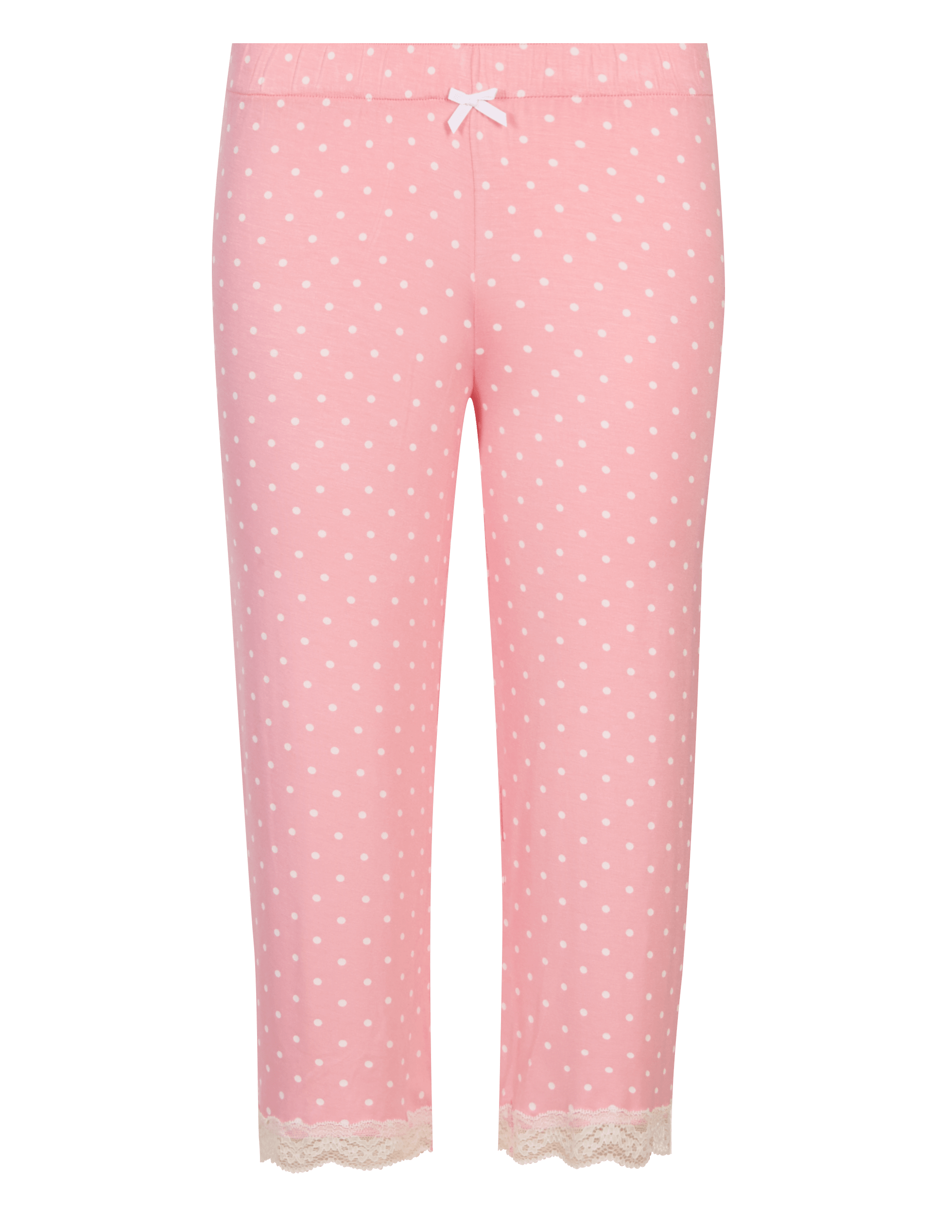 Spotted Cropped Pyjama Bottoms | M&S Collection | M&S