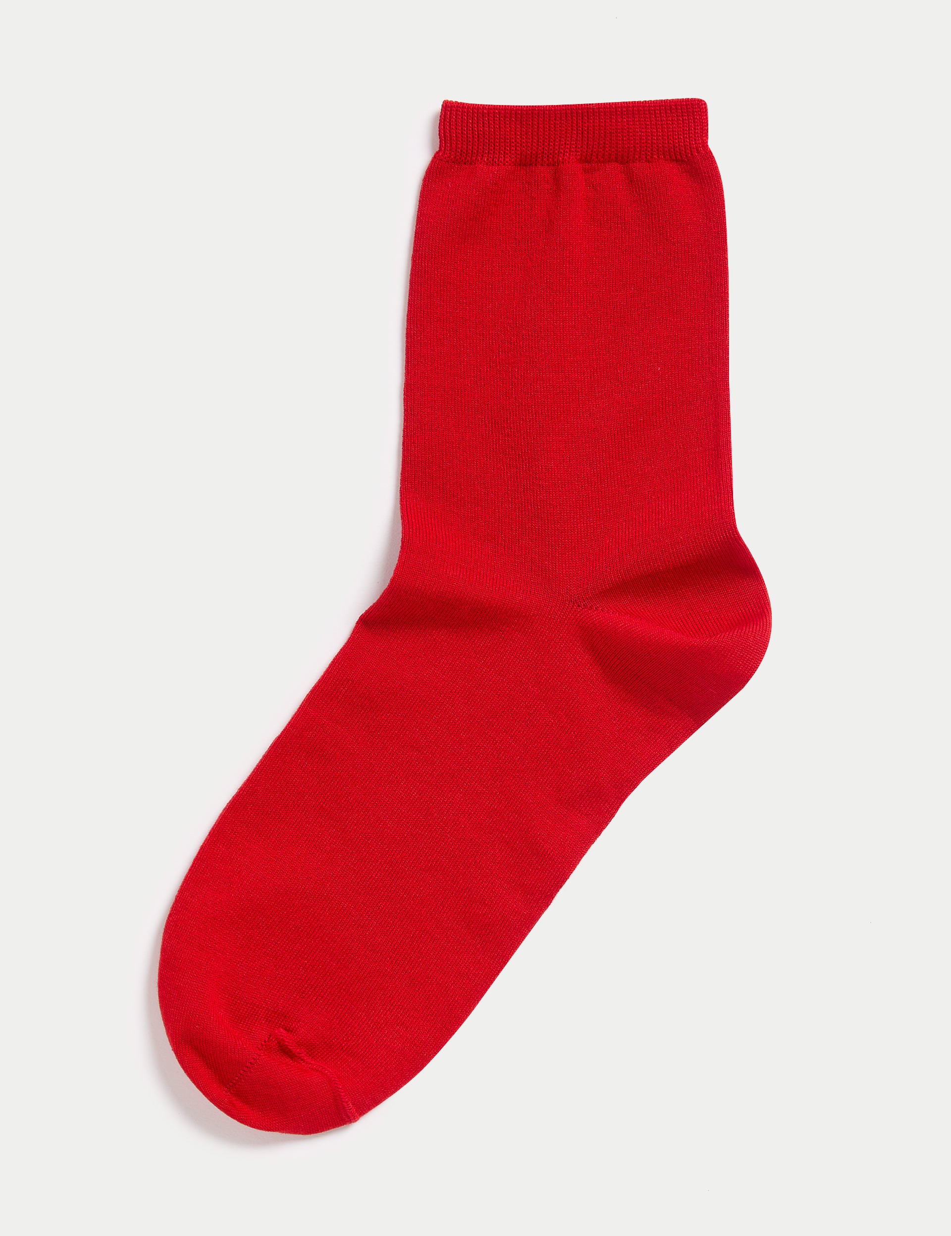 Mercerised Cotton Ankle High Socks | Autograph | M&S