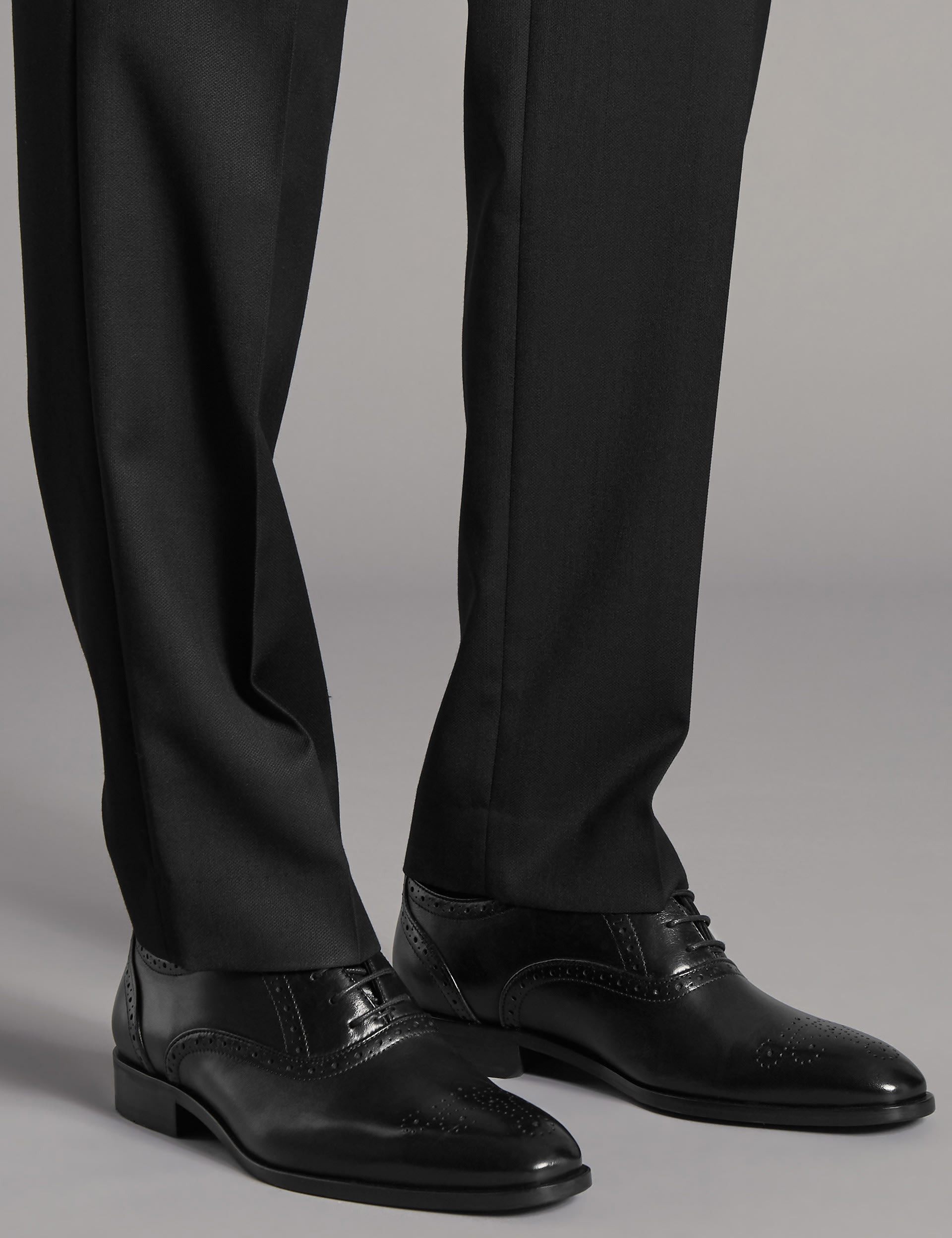 Leather Brogue Shoes | Autograph | M&S