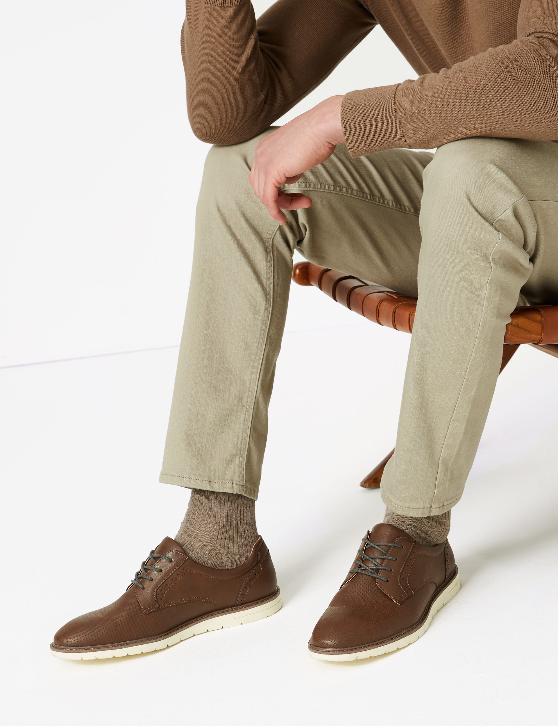 Casual Derby Shoes | M&S Collection | M&S